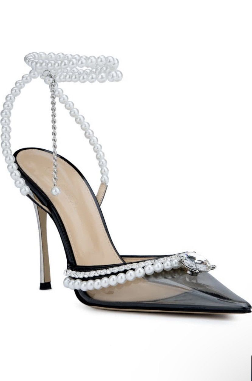 MACH & MACH Mach & Mach Diamond of Elizabeth Imitation Pearl Pump | Grailed