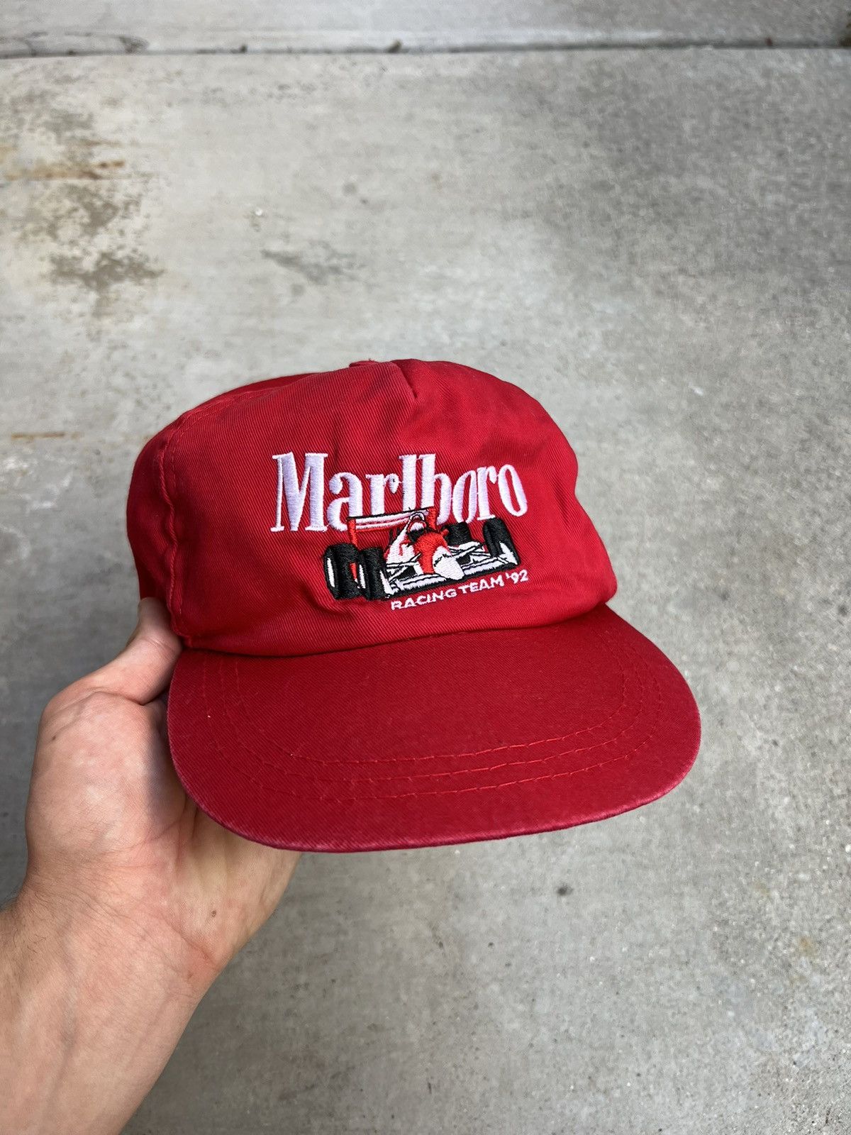 Marlboro × Streetwear × Vintage Vintage 1992 Marlboro Racing Team Hat ...