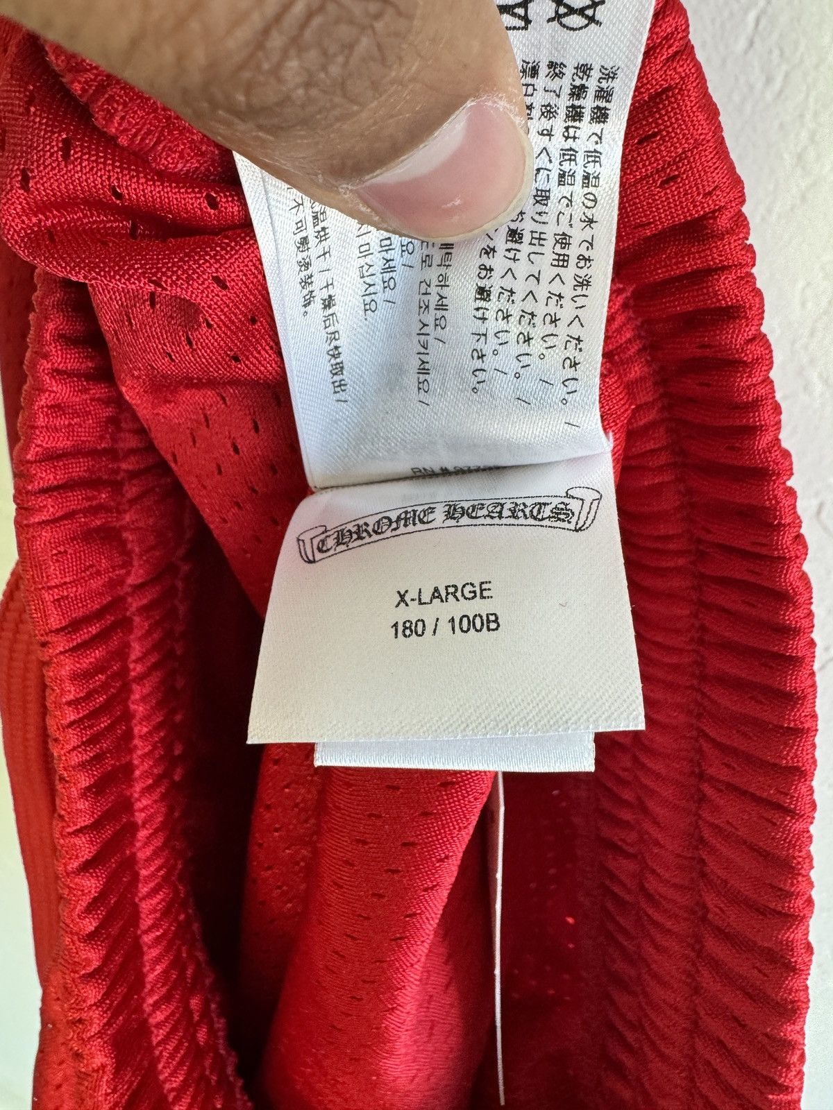 Chrome Hearts × Matty Boy Chrome Hearts Matty Boy Jersey Mesh Shorts ...