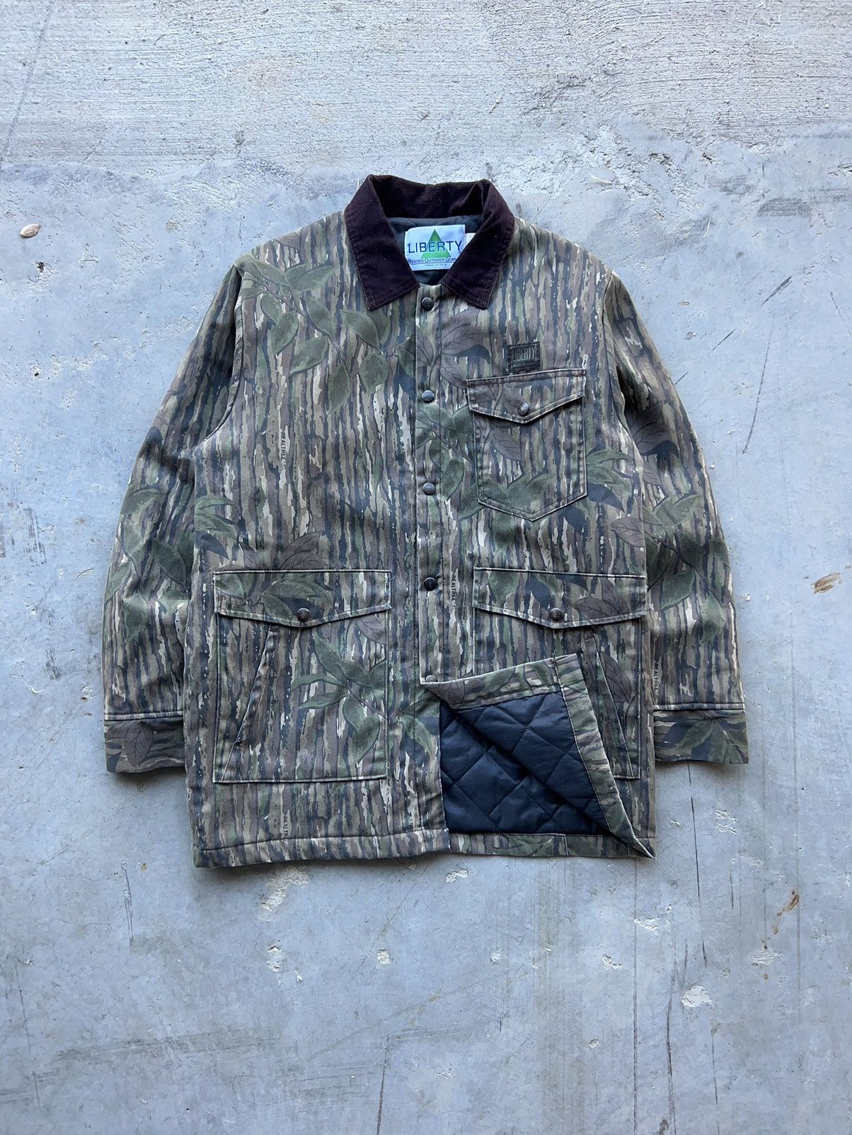 Vintage Vintage Liberty Insulated Chore Camo Jacket | Grailed