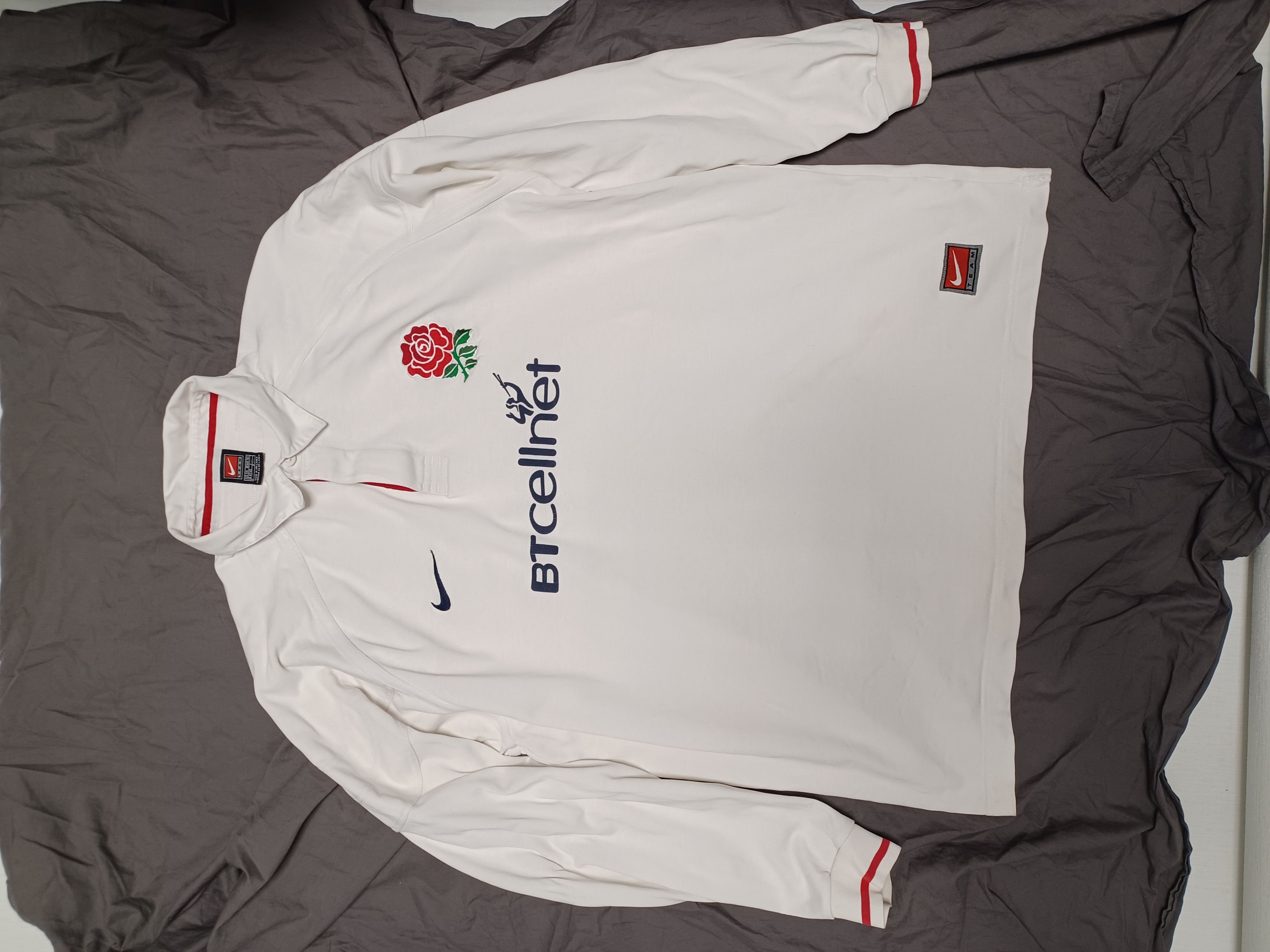 Nike × Vintage England rugby national team Nike vintage shirt polo ...