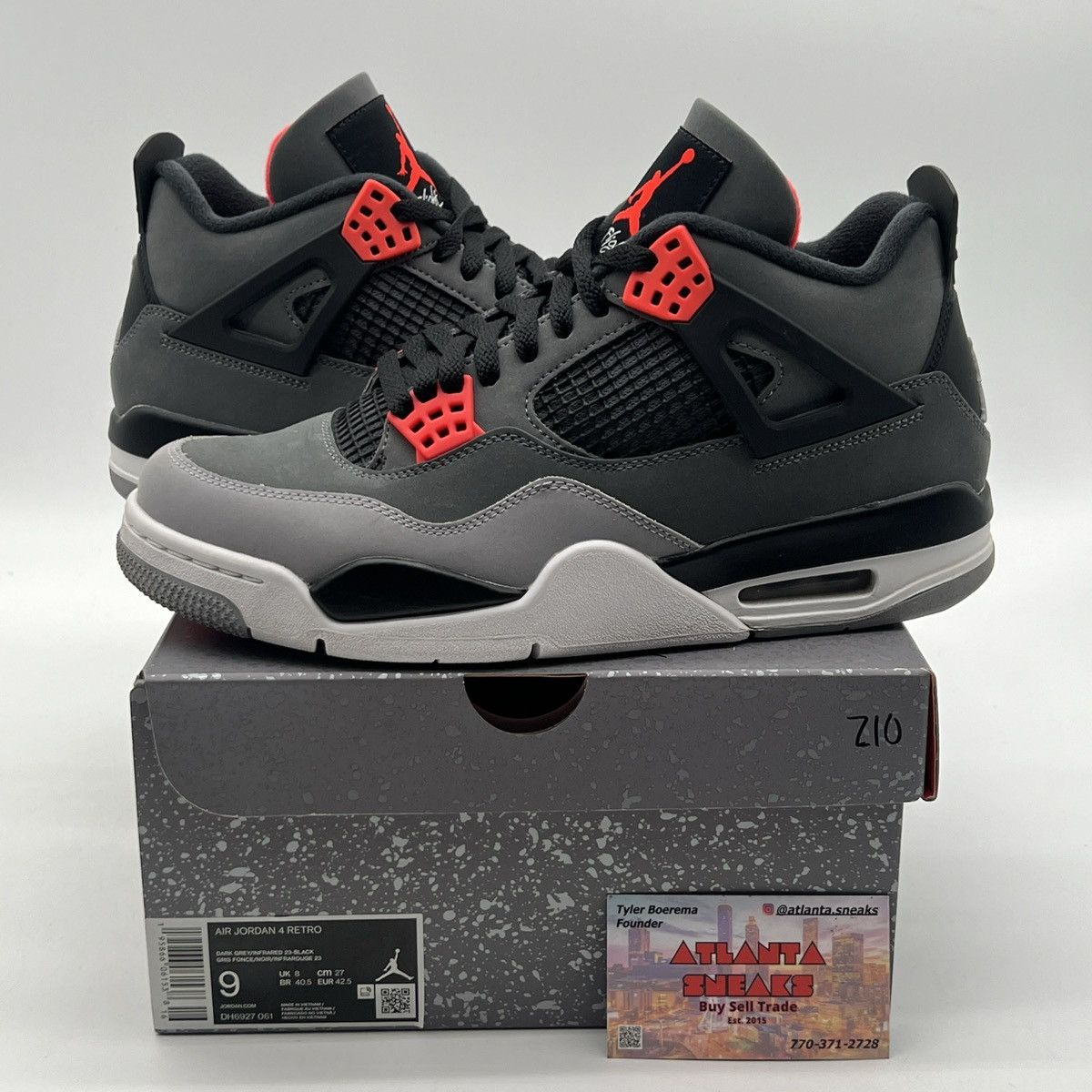 Jordan Brand Air Jordan 4 infrared | Grailed