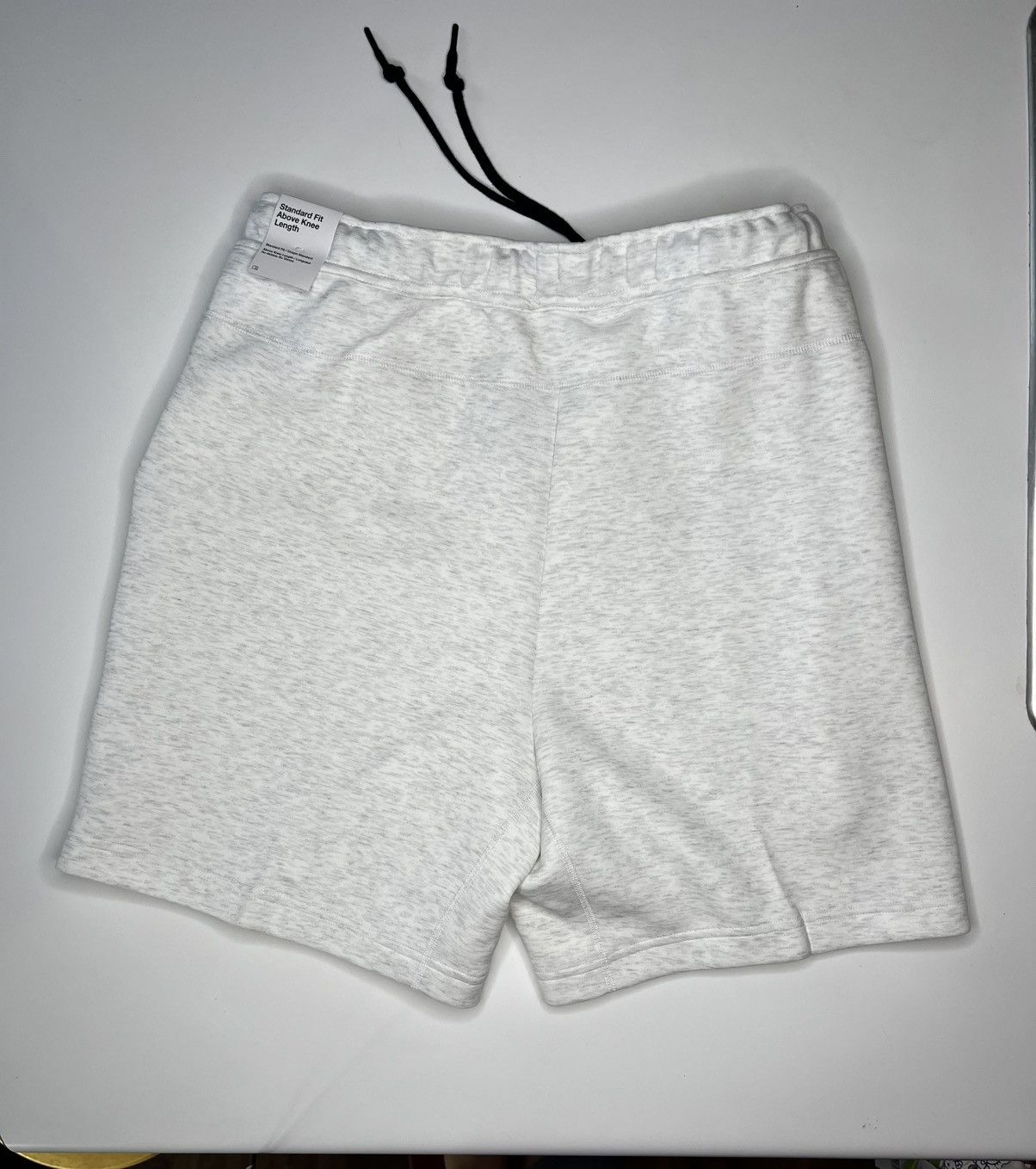 Nike Nike Sportswear Tech Fleece Shorts “Birch Heather/Black” | Grailed