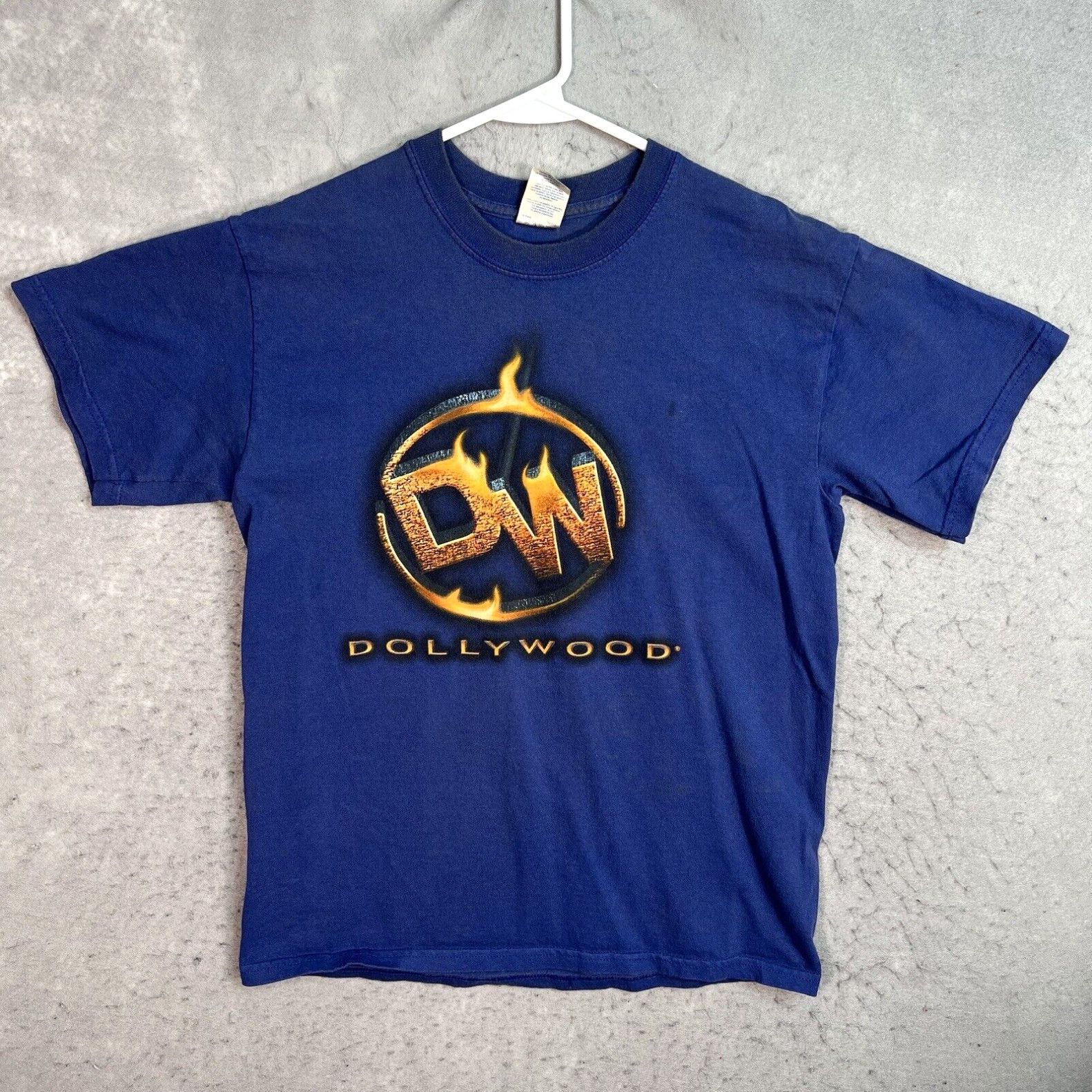 Gildan Vintage Dollywood Dolly Parton Promo T Shirt Adult Medium Blue ...