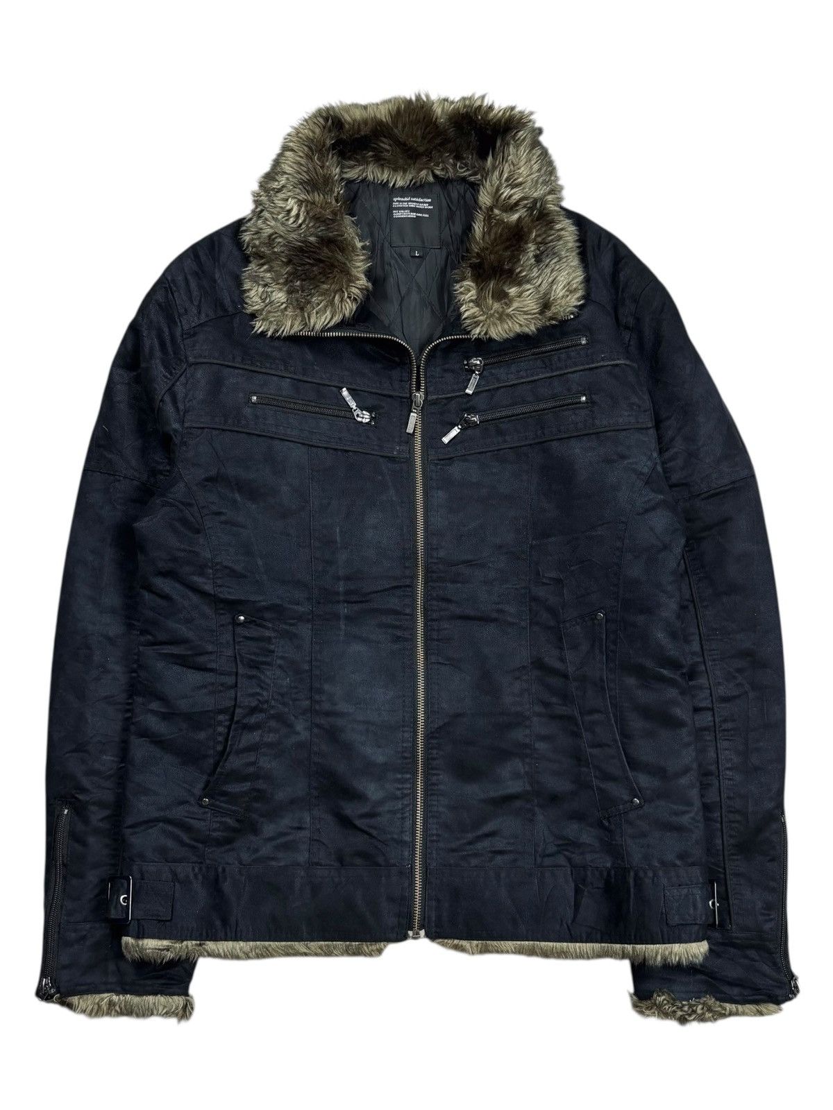 KMRii 2000s Splendid - Trim Fur Vkei Style Jacket | Grailed