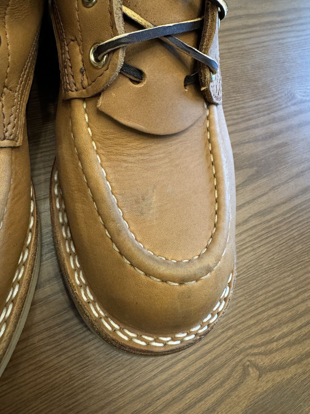 Nicks Boots Nick’s 6” Moc Toe Wedge 7E | Grailed