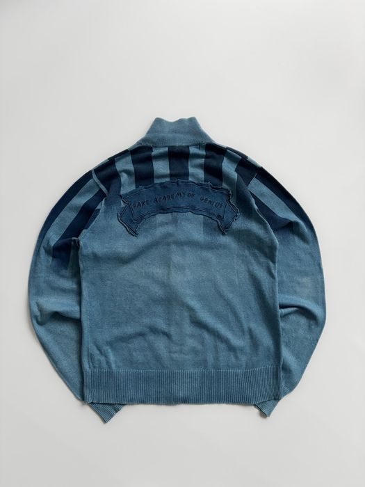 Fake London Vintage Fake London Genius Zip Up Sweater | Grailed