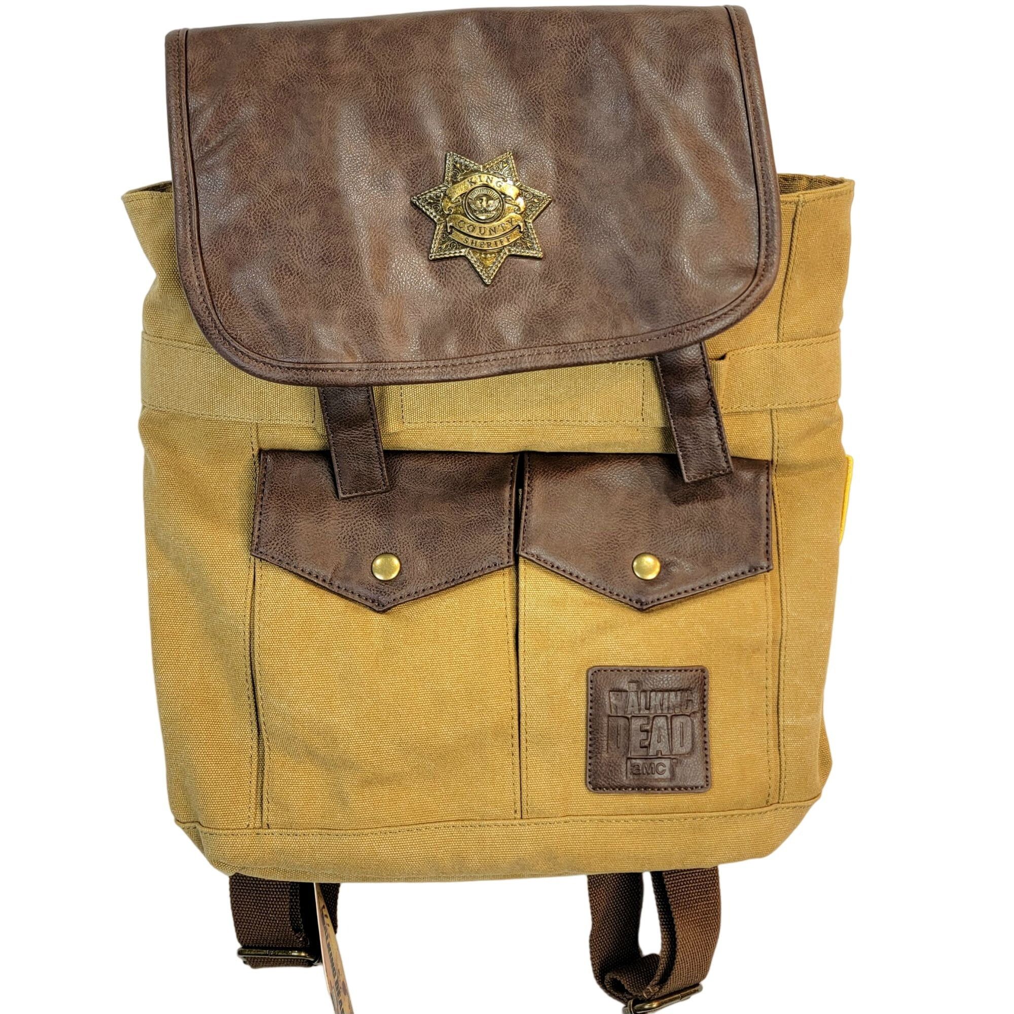 Other The Walking Dead AMC Sheriff Rick Grimes Backpack Bag Large | Grailed