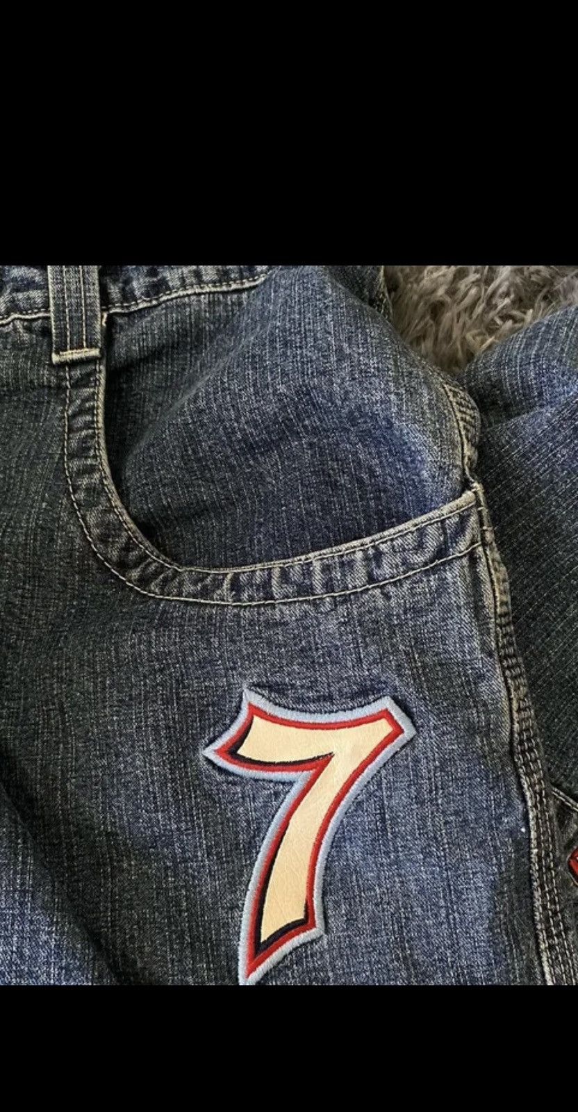 Jnco JNCO LUCKY NUMBER 7 JEANS | Grailed