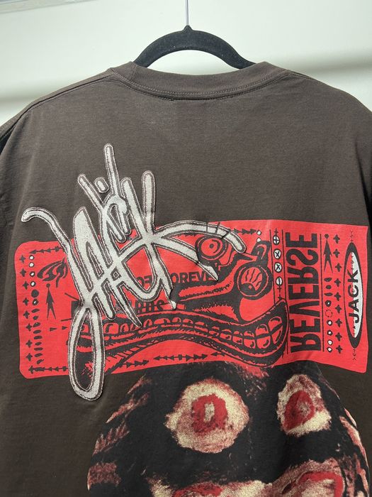 Travis Scott Travis Scott Never Backward Reverse Mocha T-shirt Brown ... Travis Scott Travis Scott Never Backward Reverse Mocha T-shirt Brown ...
