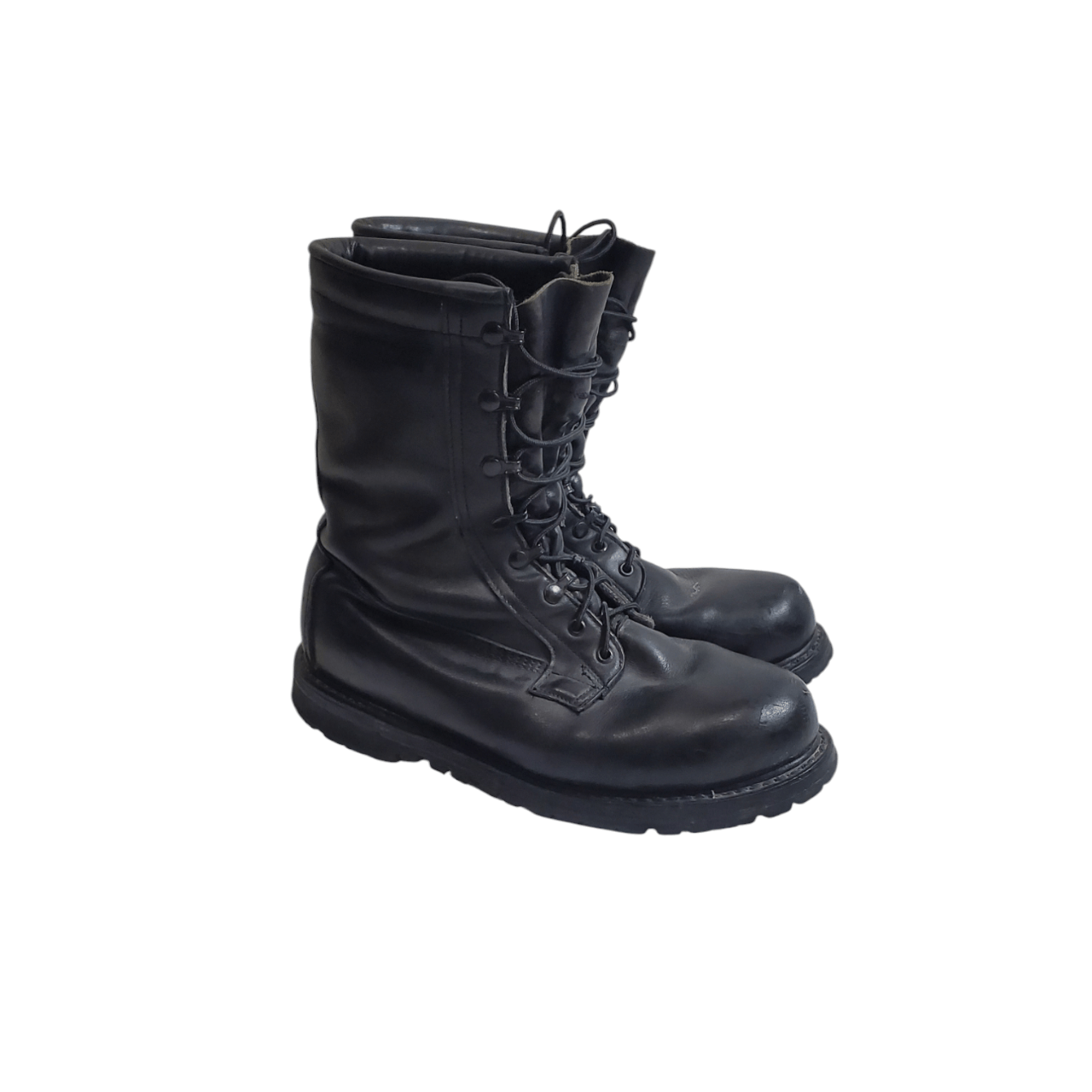 Vintage 1997 Vibram Military Combat Steel Toe Boots | Grailed
