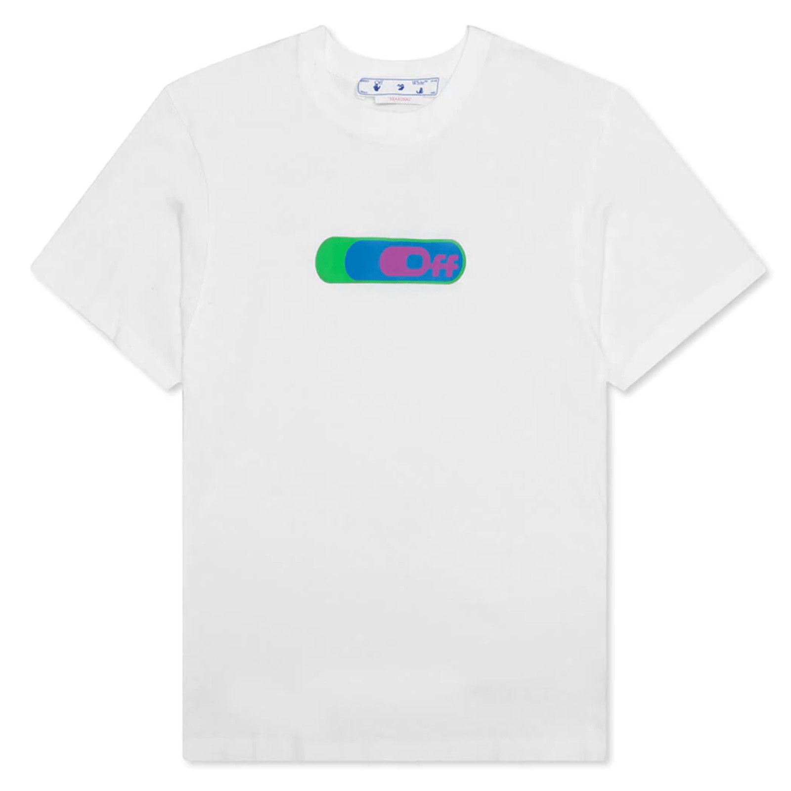 Off-White Off-White High Weed Logo Short Sleeve Tee Shirt White | Grailed