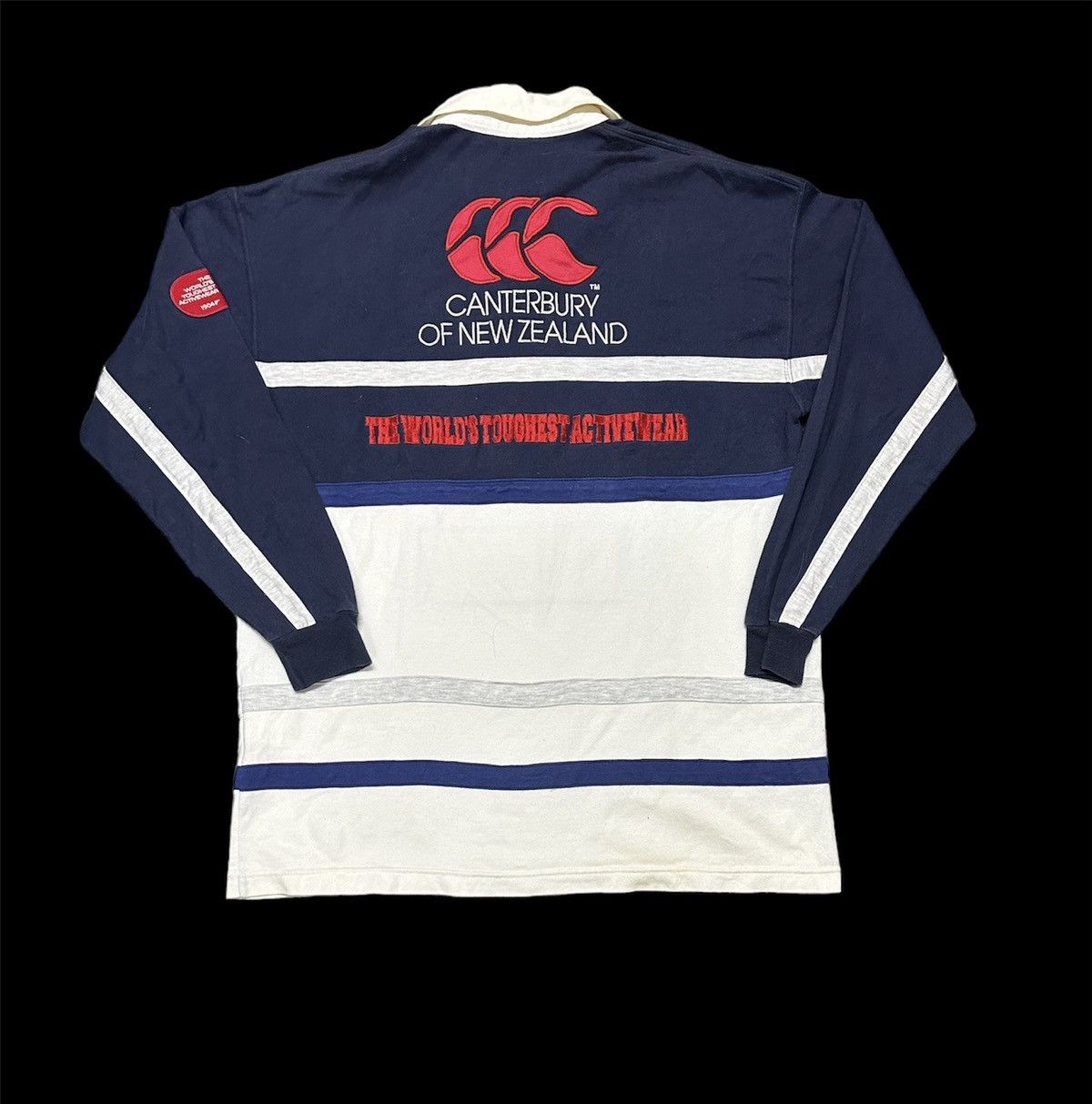 Canterbury Of New Zealand Canterbury steinlager long sleeve rugby shirt ...