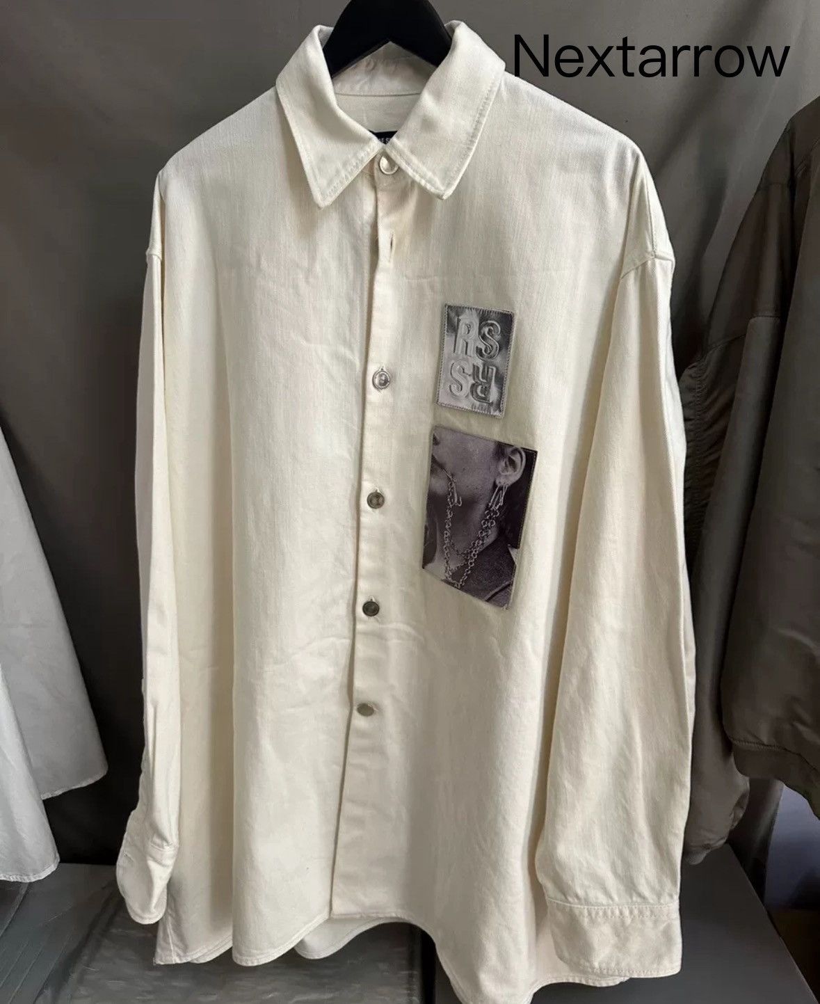 Raf Simons Raf Simons 19ss portrait leather jacket | Grailed