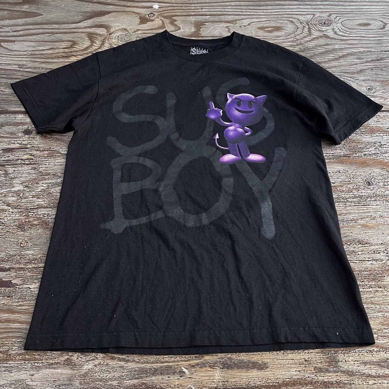 Rare × Streetwear × Sus Boy SUS BOY Purple Devil Black T-Shirt | Grailed