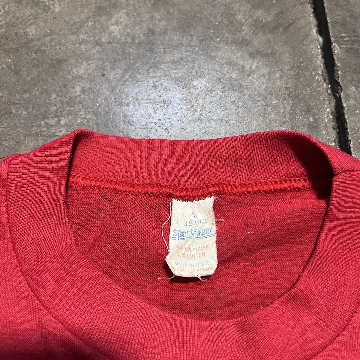 Vintage Vintage 70s 80s Graphic Tee Faded Paper Thin USA Viking | Grailed