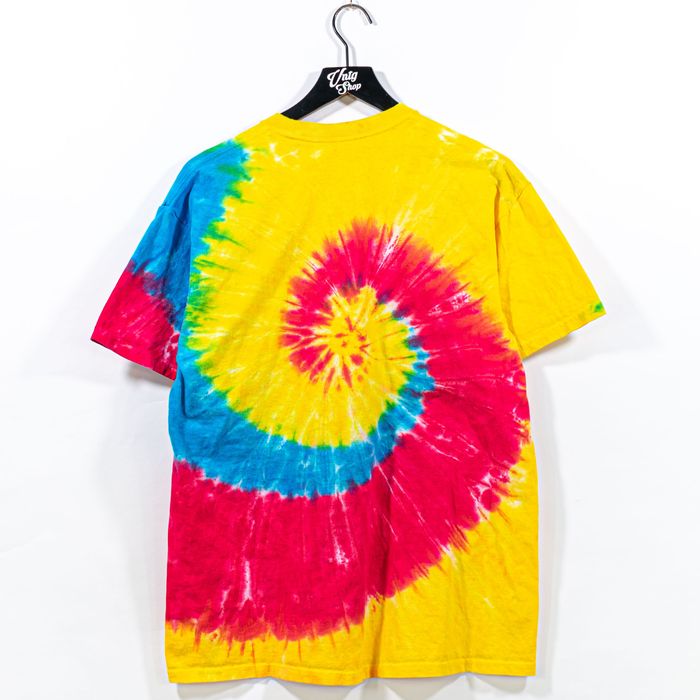Vintage Liquid Blue Bart Simpson T-Shirt Y2K Peace Man Tie Dye | Grailed