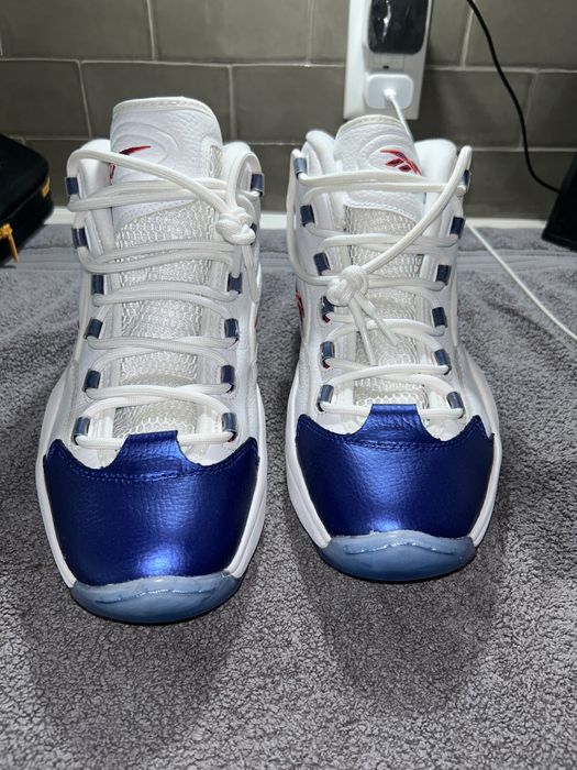 Reebok Reebok Question Blue Toe | Grailed