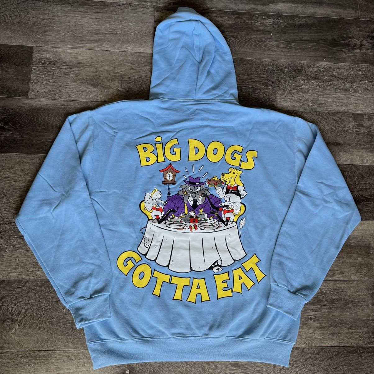 Other Tommy G McGee Merch Big Dogs Gotta Eat Graphic Logo Hoodie | Grailed