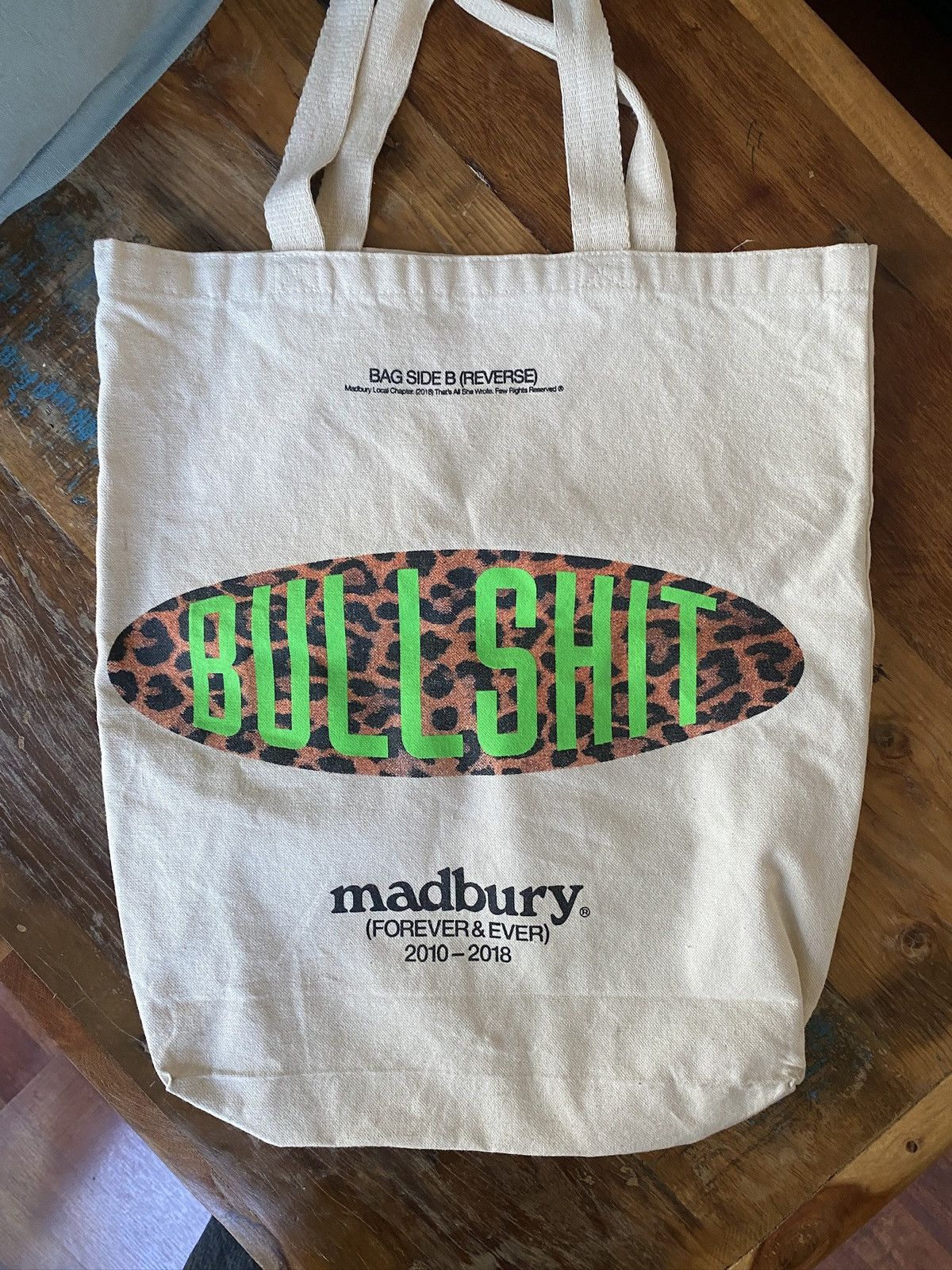 The Madbury Club The Madbury Club final tote bag, OS | Grailed