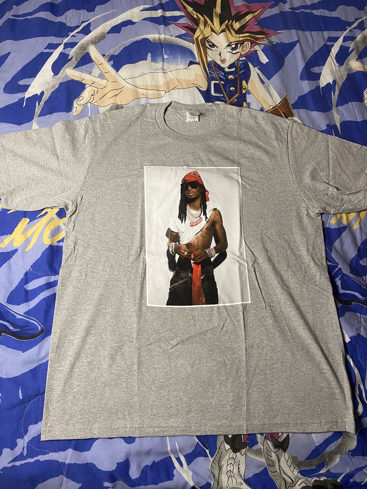Supreme Supreme PlayBoi Carti Gray Shirt - XL | Grailed