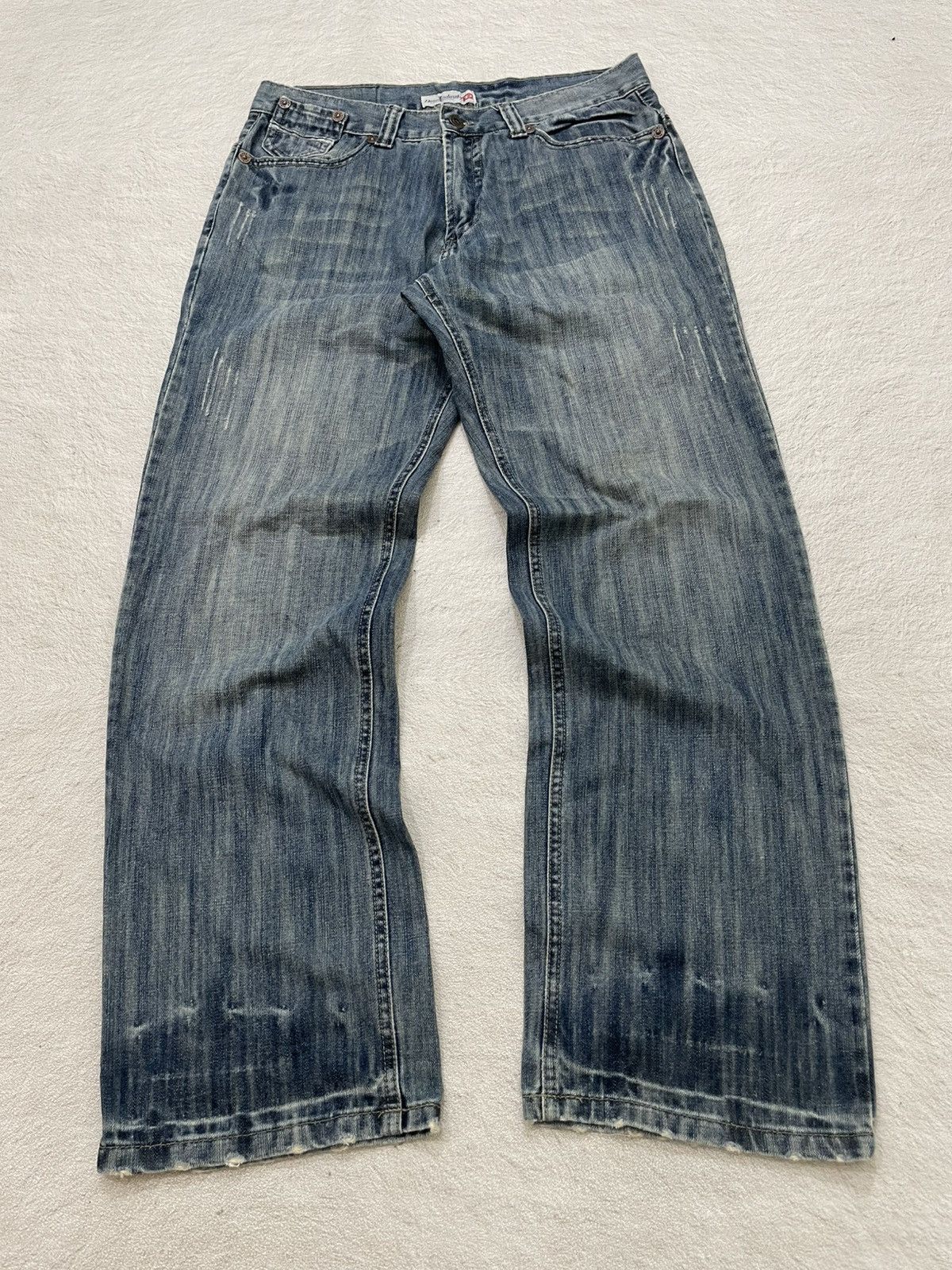 Diesel 2000s Diesel Raw Denim Boot Cut Big Logo Y2K Japan Stonewash ...