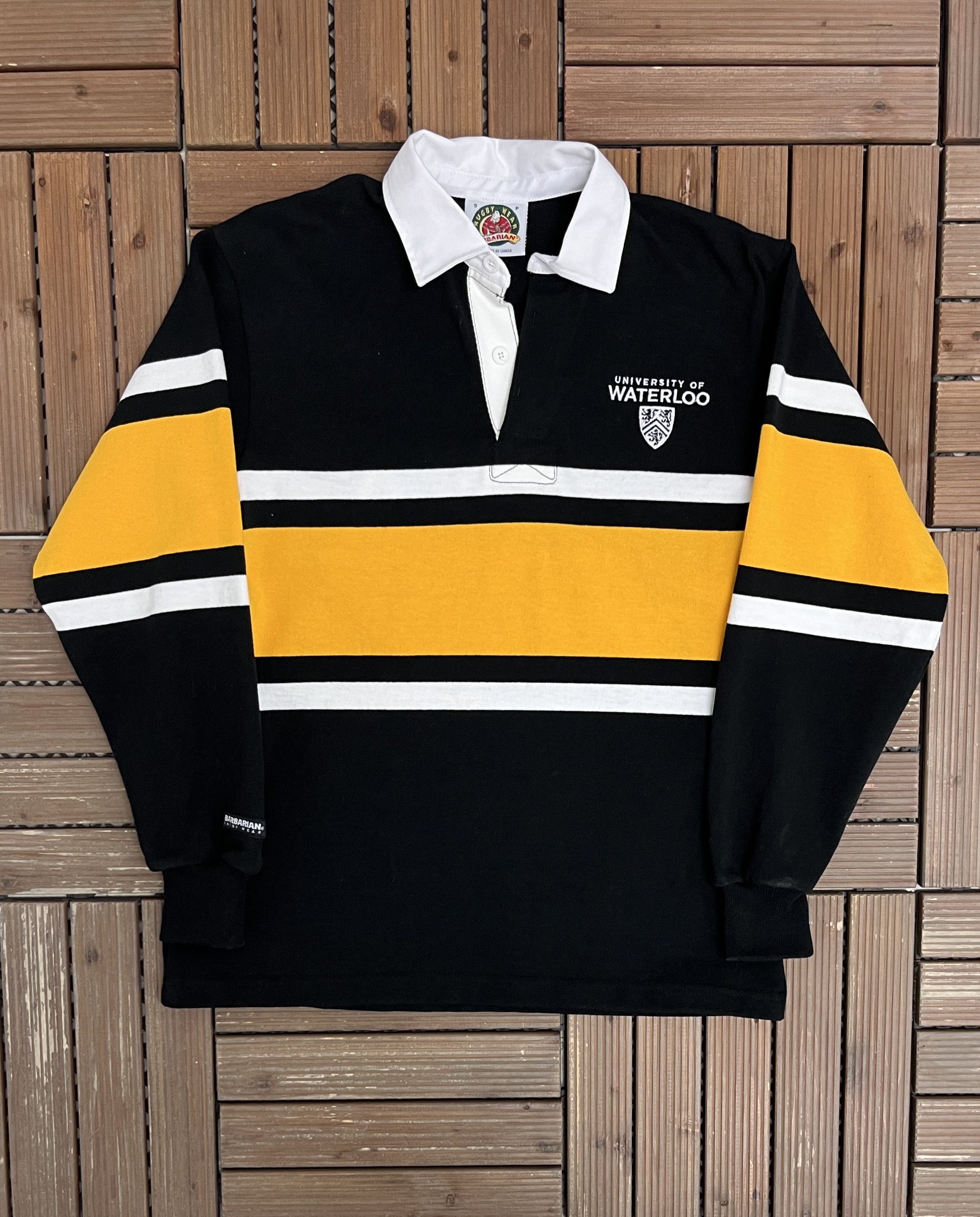 Vintage University of Waterloo Rugby Vintage Long Sleeve Tee | Grailed