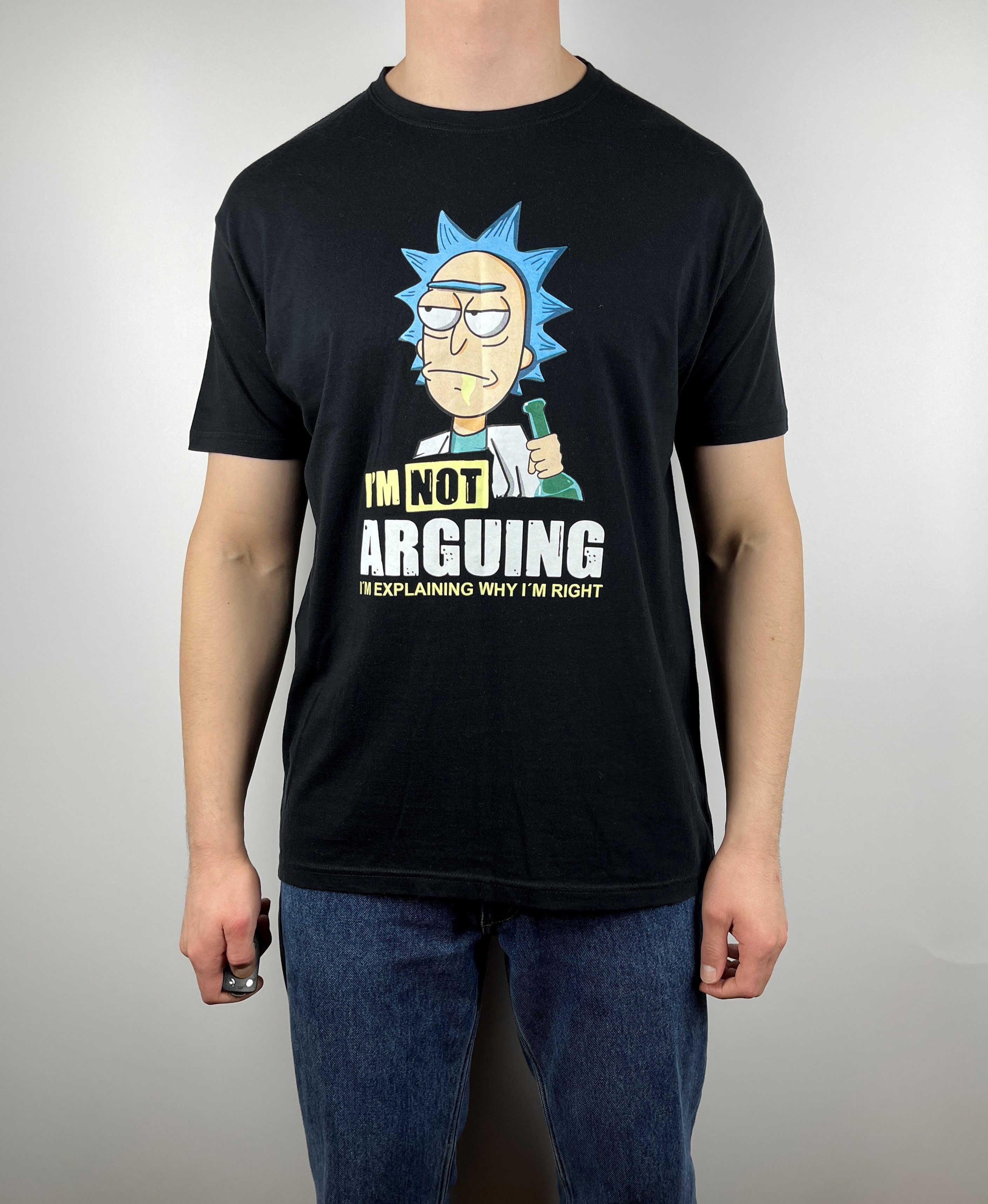 Cartoon Network Rick and Morty "I'm Not Arguing" T-shirt | Grailed