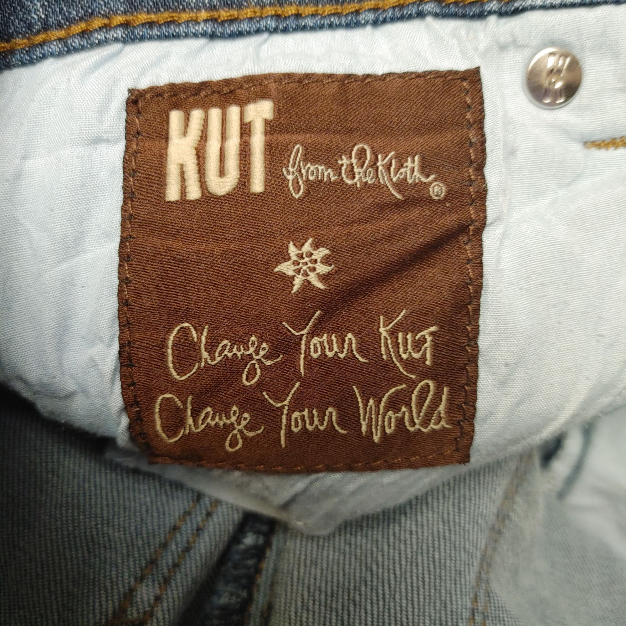 Other Kut From Kloth Women's Medium Wash Denim Distressed Jeans 4 | Grailed