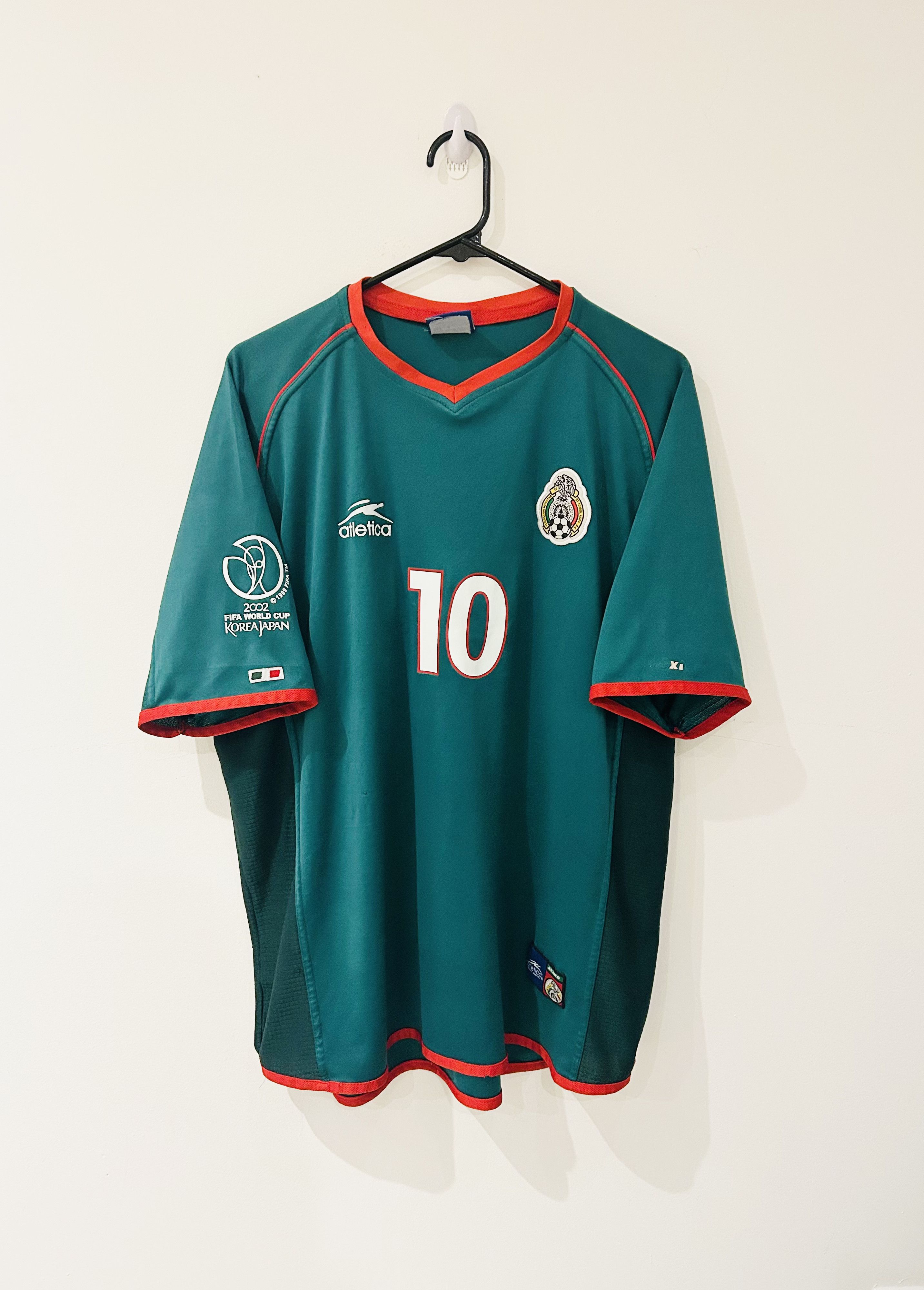 Vintage Mexico 2002 World Cup home jersey | Grailed
