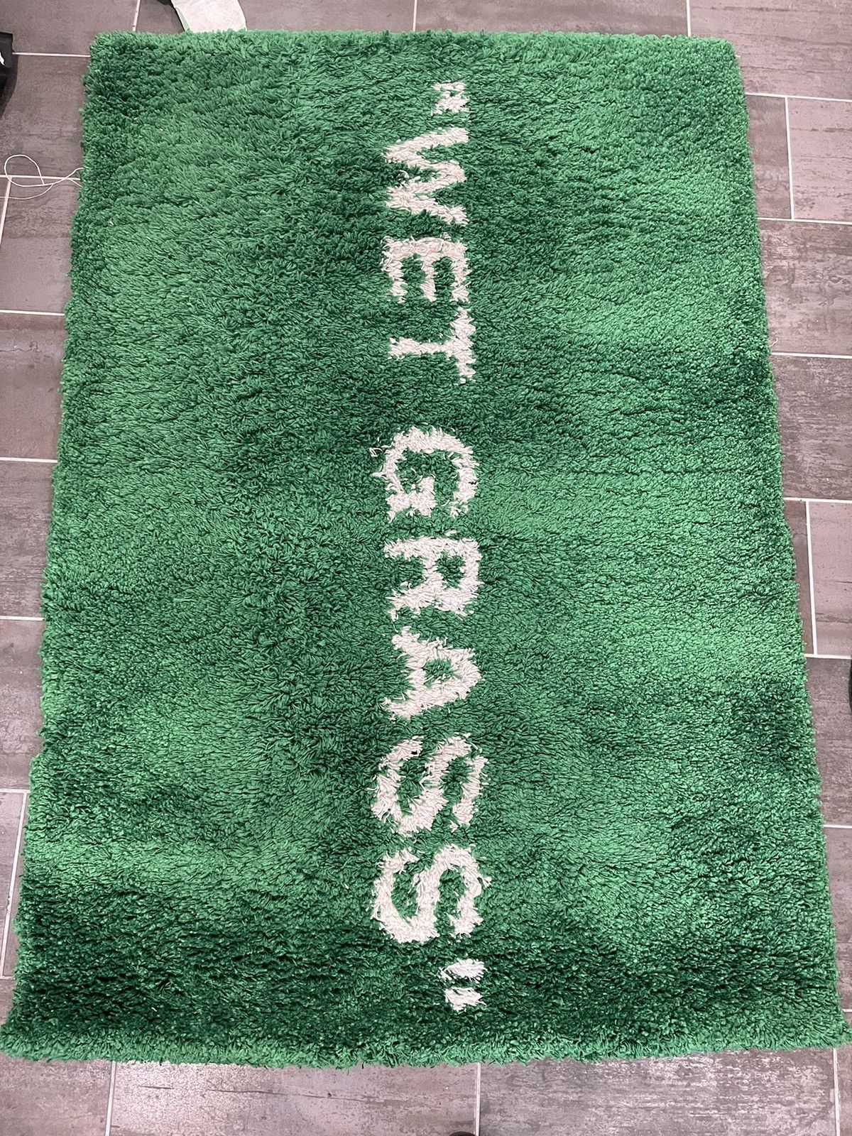 Virgil Abloh Virgil Abloh “Wet Grass” Rug | Grailed