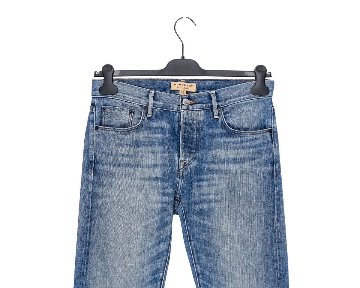 Burberry Burberry Light Blue Selvedge Raw Indigo Denim Pant Jeans | Grailed
