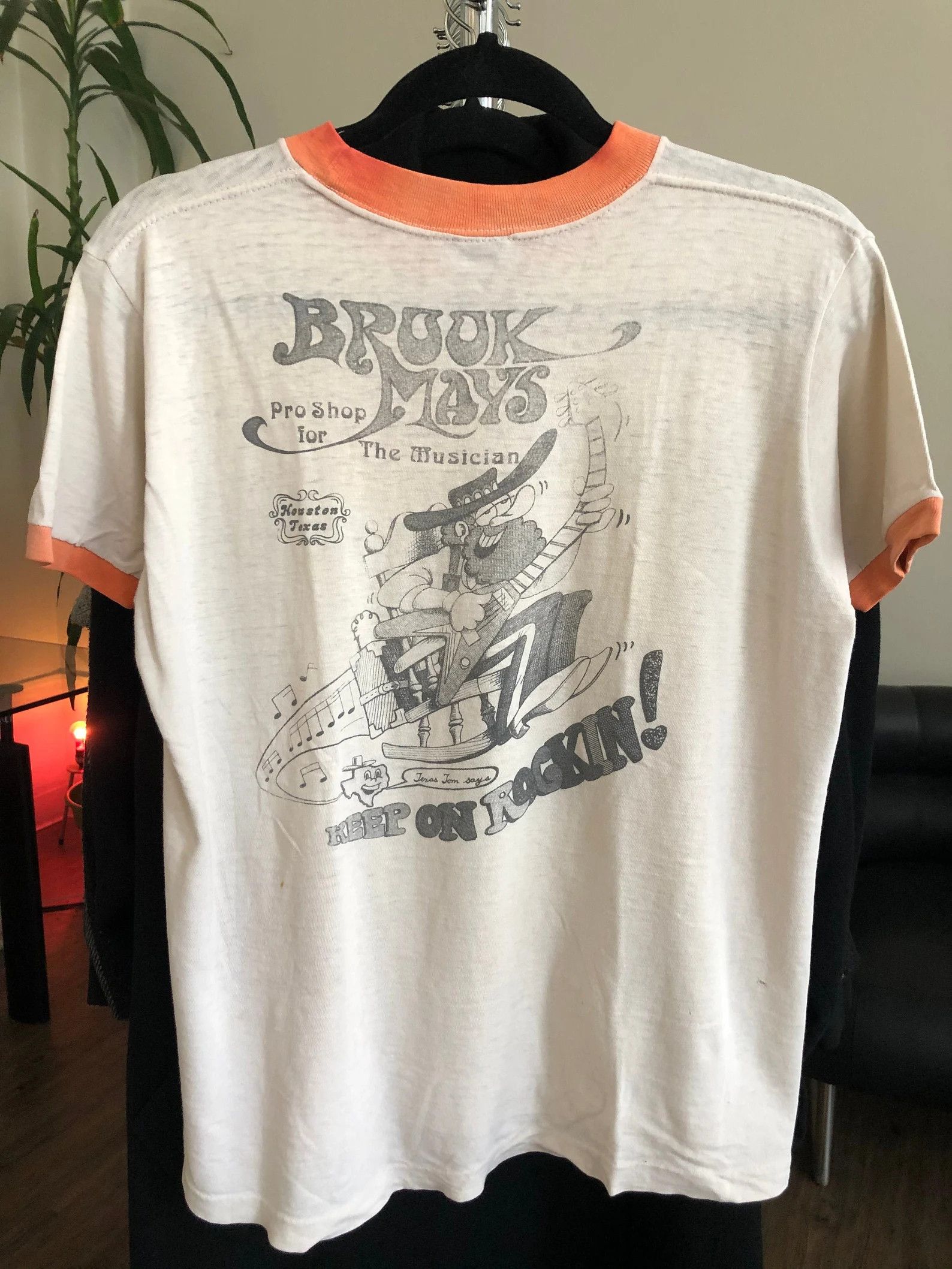 Band Tees × Vintage Rare Vintage 1960's Sunn Amps Logo / Brook Mays Pro ...