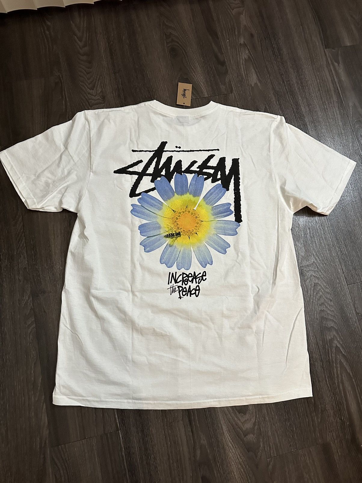 Stussy Stussy Flower ITP Tee Shirt White Large New | Grailed