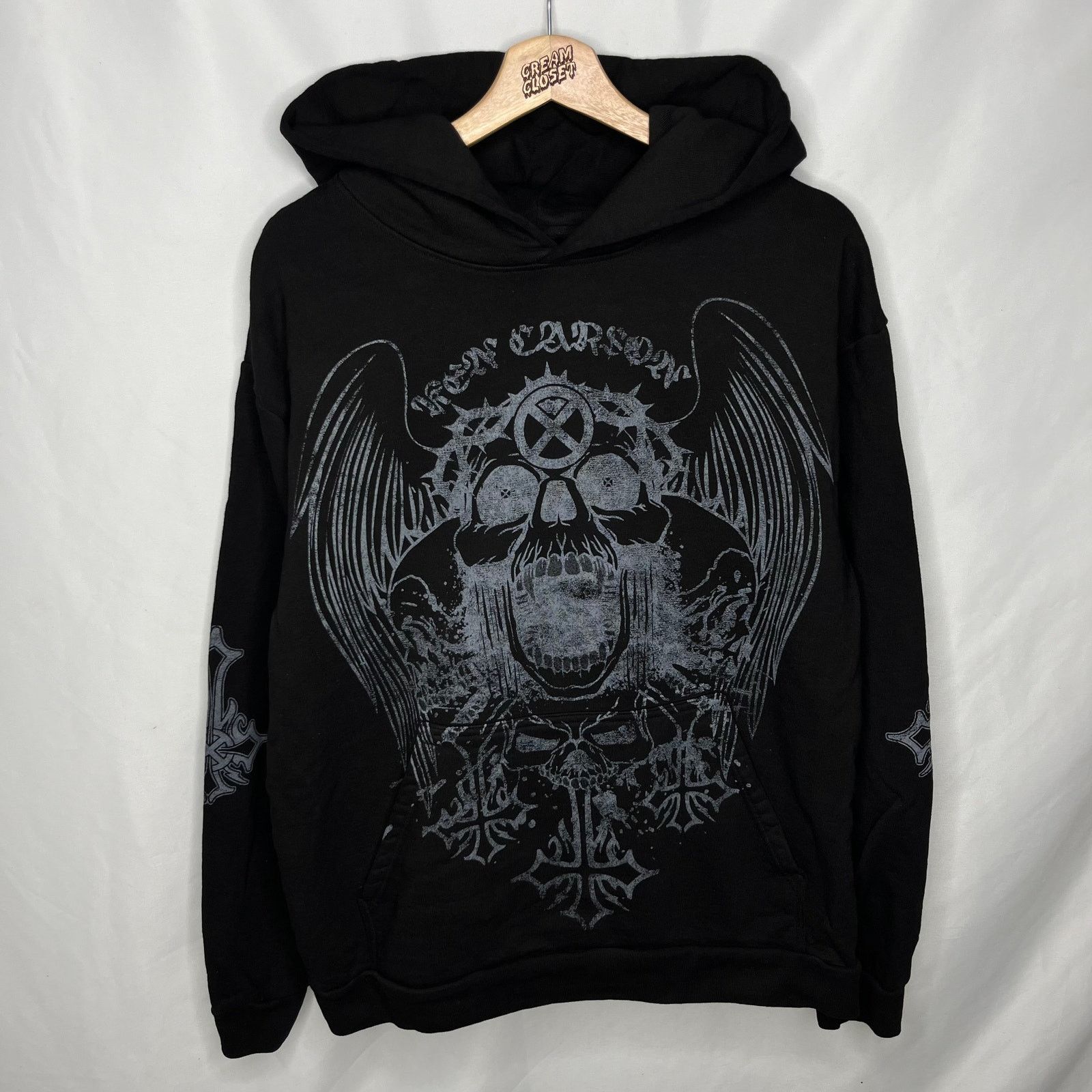 Ken Carson Playboi Carti Opium A Great Chaos Tour Merch Hoodie M | Grailed