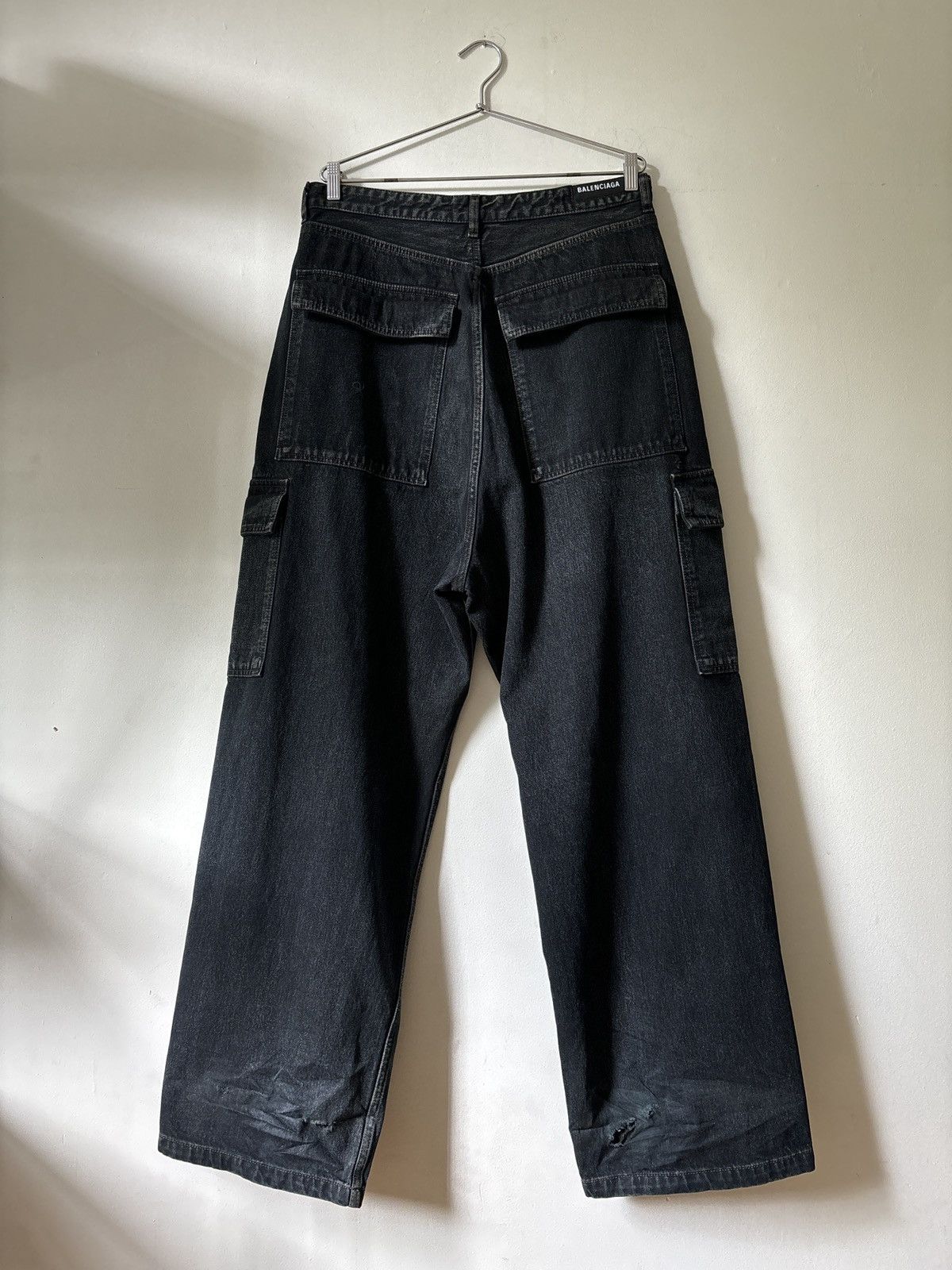 Balenciaga Overdyed Cargo Jeans