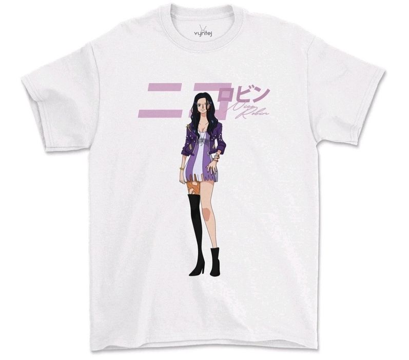 Vintage RARE ANIME One Piece Nico Robin The Demon Child Size L | Grailed