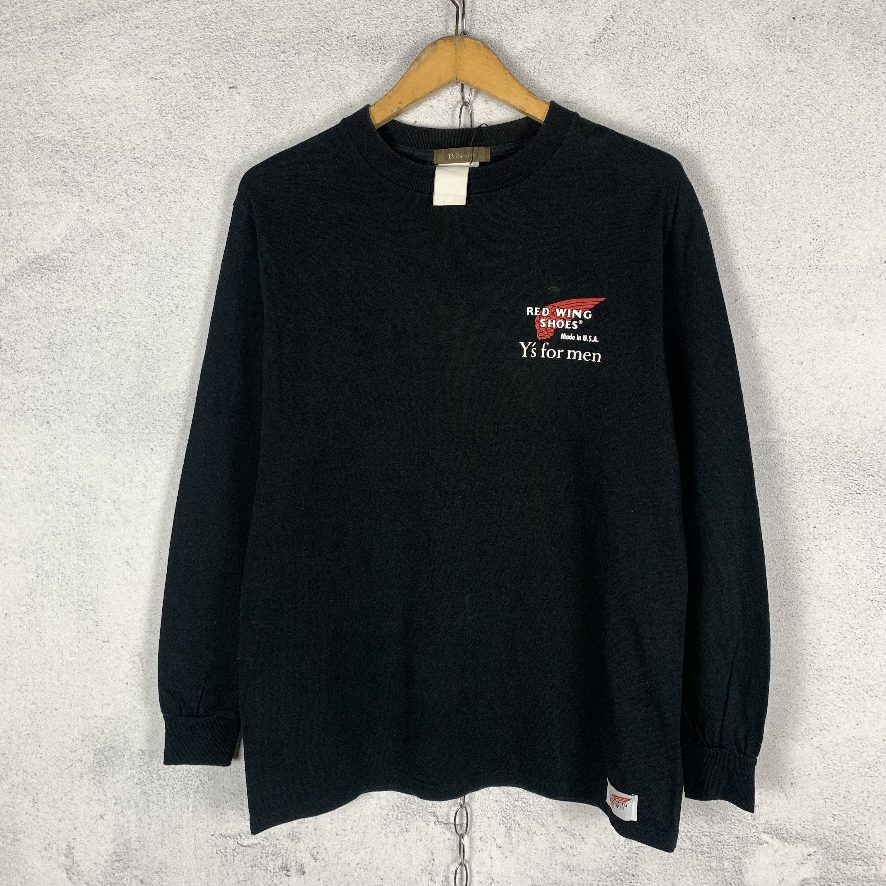 Yohji Yamamoto Y's for men x Red Wing Shoes Longsleeve Tshirt | Grailed