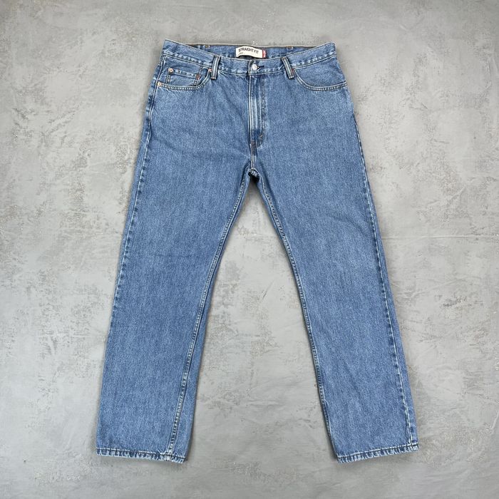 Vintage 2010 Levi's 505 Red Tab Medium Washed Denim Jeans | Grailed
