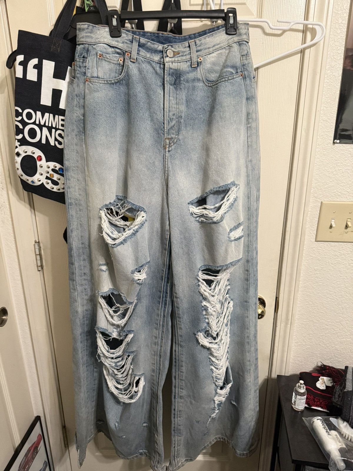 Vetements SS23 Vetements Destroyed Jeans | Grailed