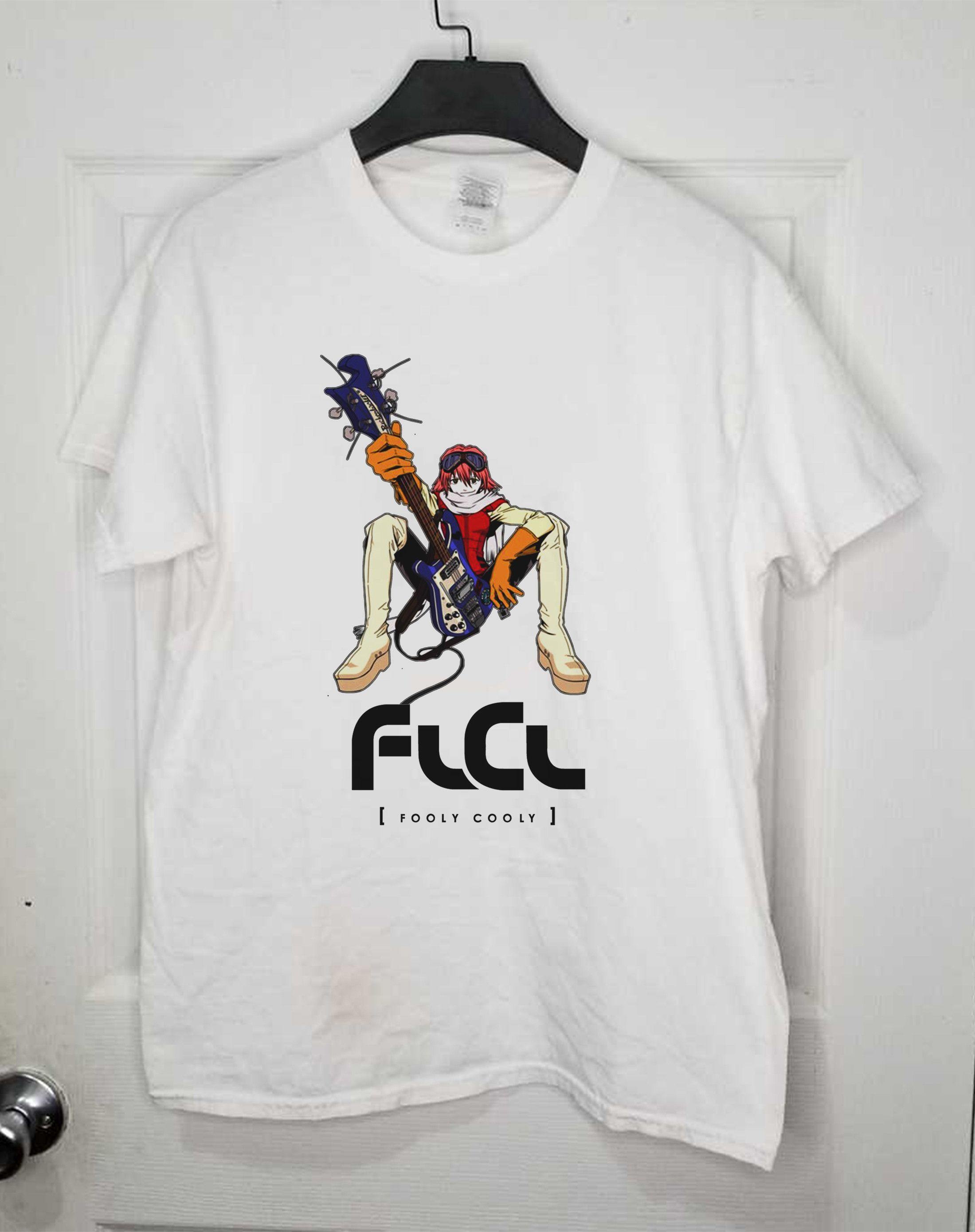 Band Tees FLCL fooly cooly Anime Band New T-Shirt Vtg Style | Grailed
