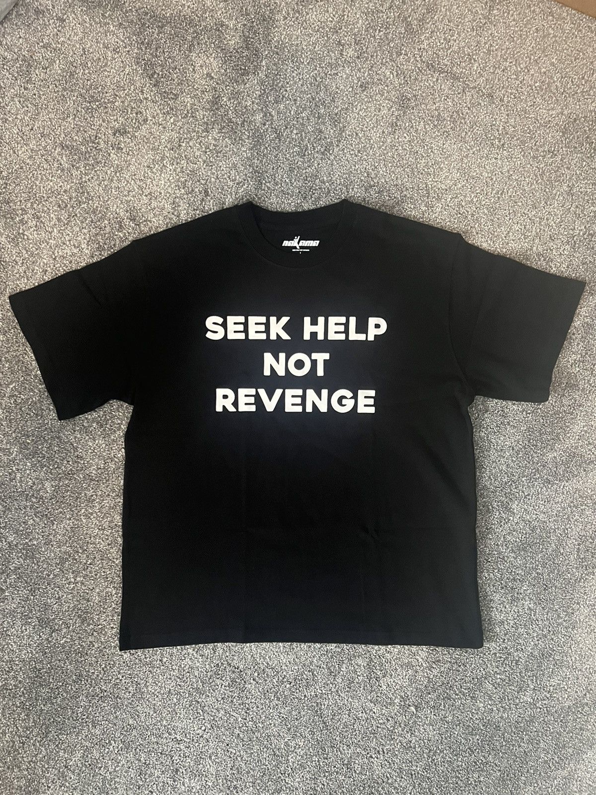 Japanese Brand × Streetwear × Vintage Seek help not revenge tee | Grailed