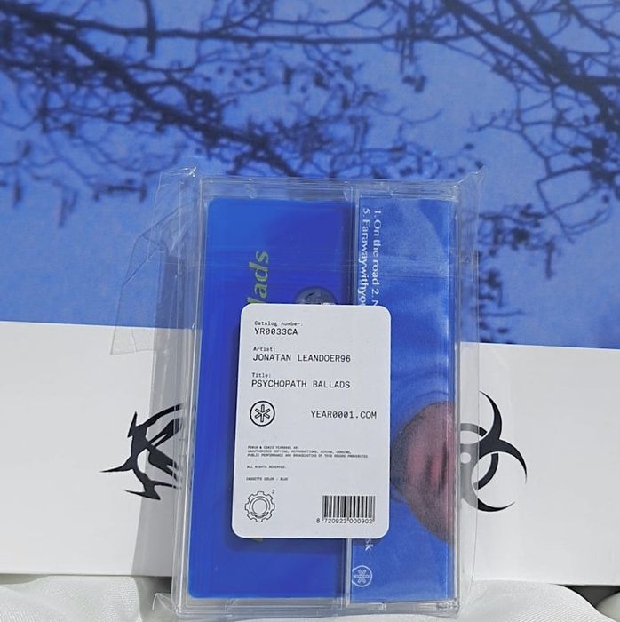 Sad Boys Jonatan Leandoer96 Psychopath Ballads Cassette (Blue) | Grailed