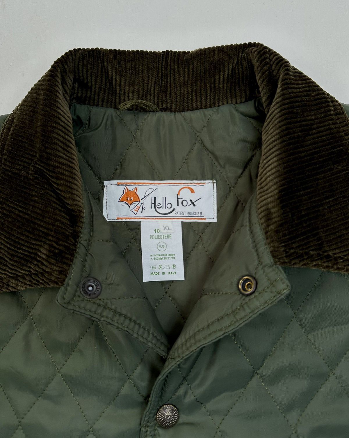 Vintage Hello Fox Quilted Jacket | Grailed