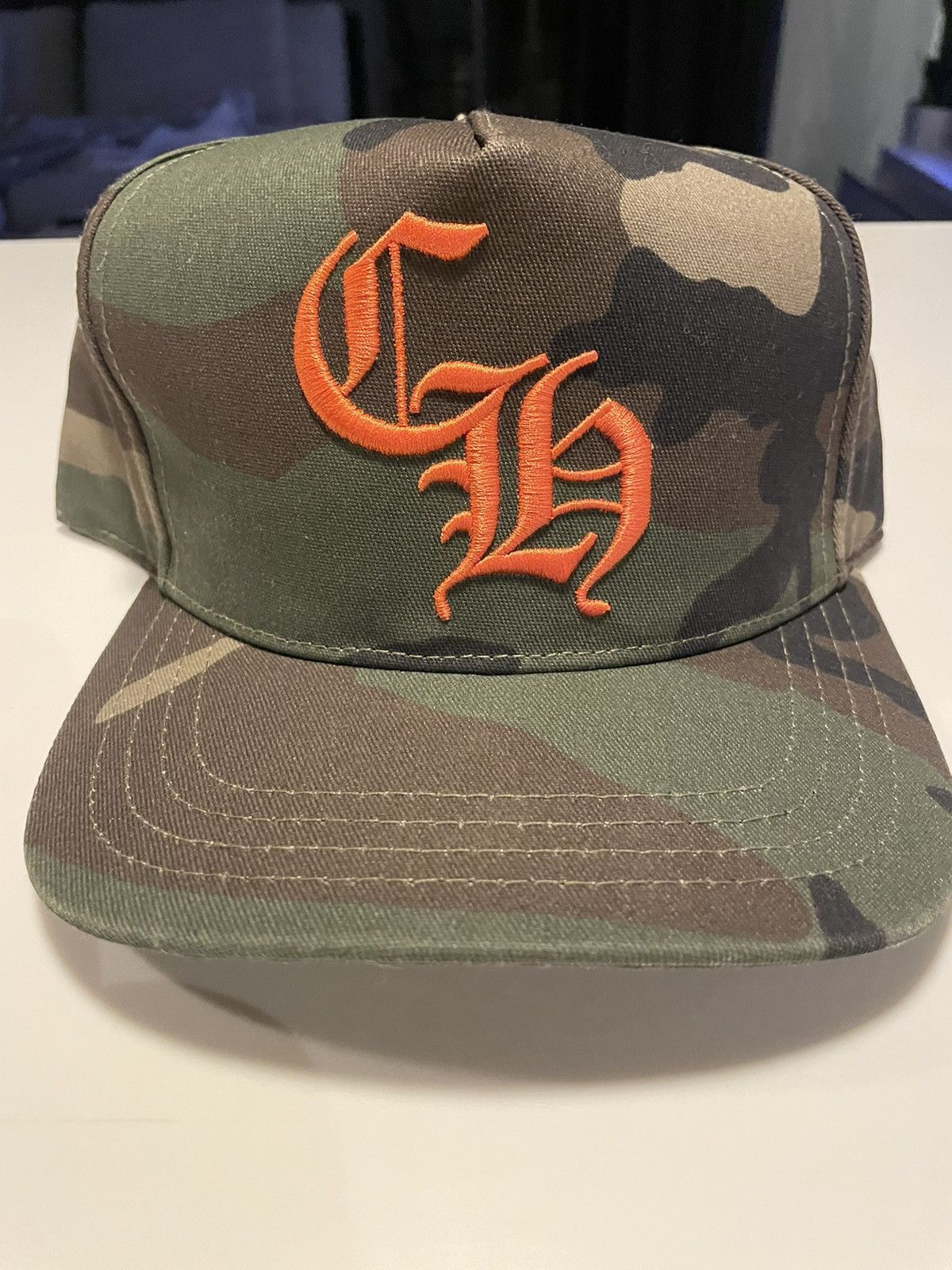 Chrome Hearts Chrome Hearts Camo Hat | Grailed