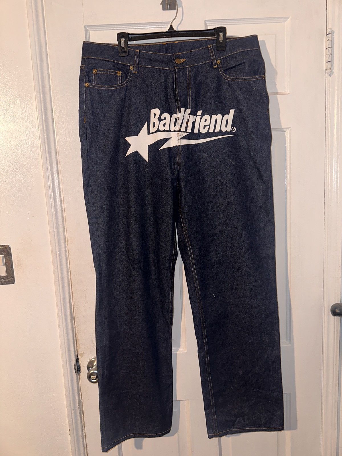 Badfriend Bad friend denim blue indigo | Grailed
