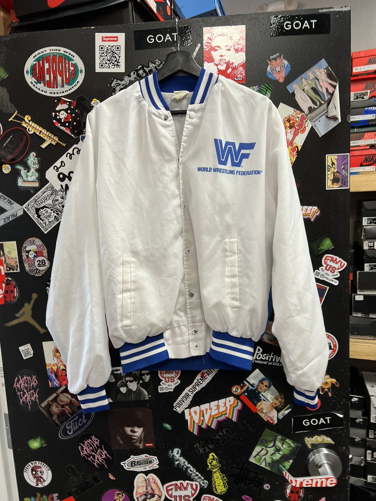 Vintage × WWF Vintage WWF World Wrestling Federation Jacket | Grailed