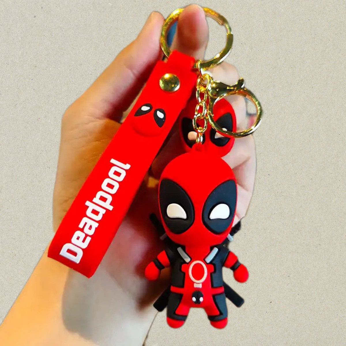 Costume Made × Movie × Rubber Keychain Deadpool Keychain | Grailed