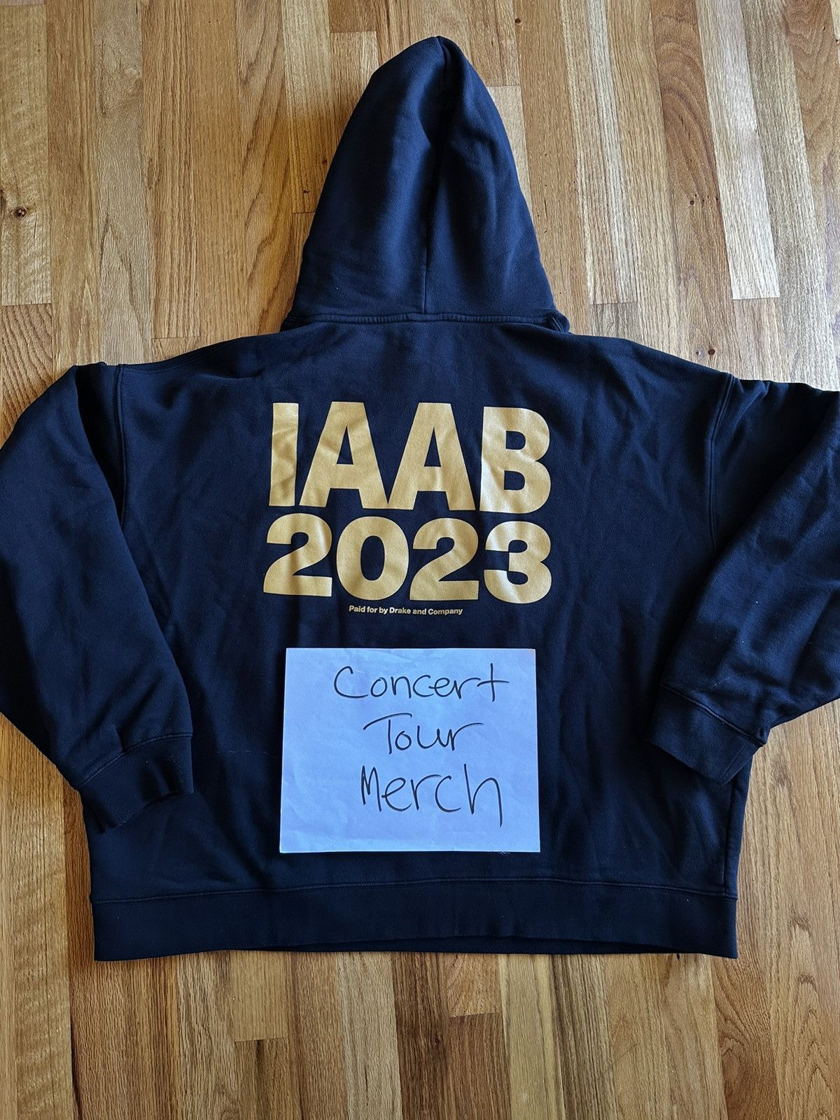 Drake × Octobers Very Own IAAB Official Hoodie “Paid for by Drake and ...