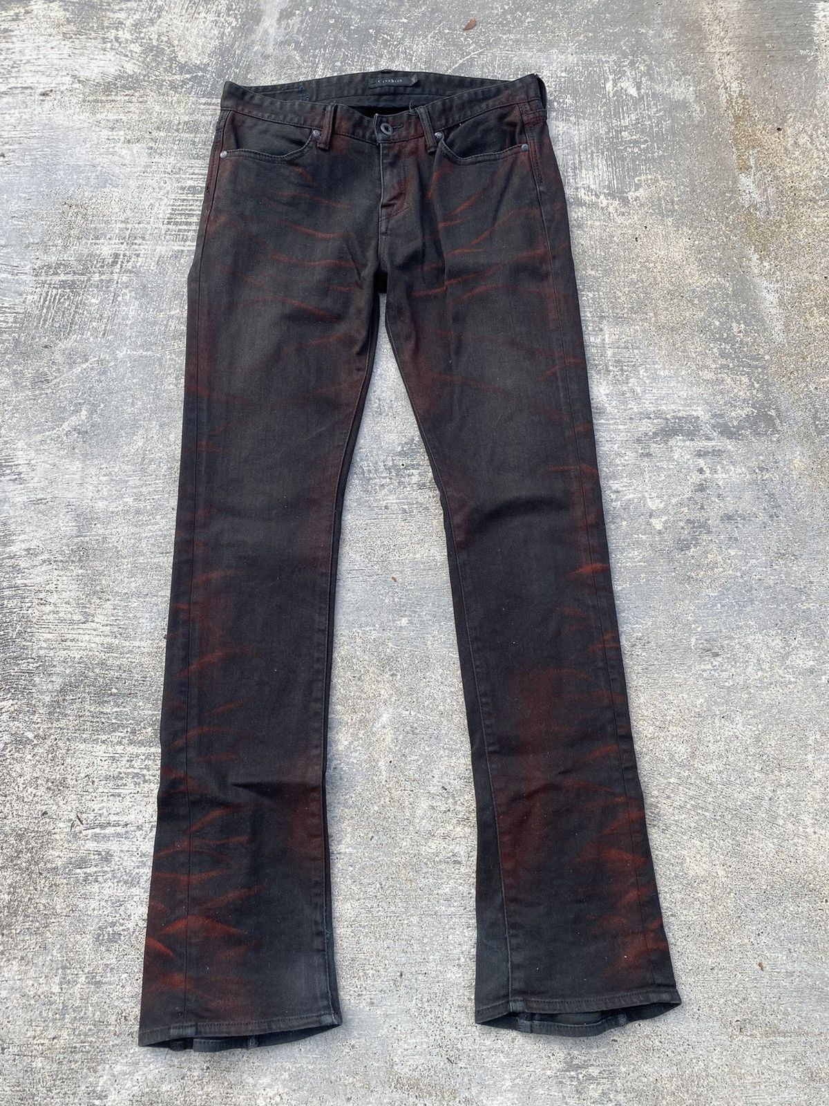 Japanese Brand VINTAGE CIVARIZE JAPAN FLARE GRUNGE PUNK RAVE ZIPPER ...